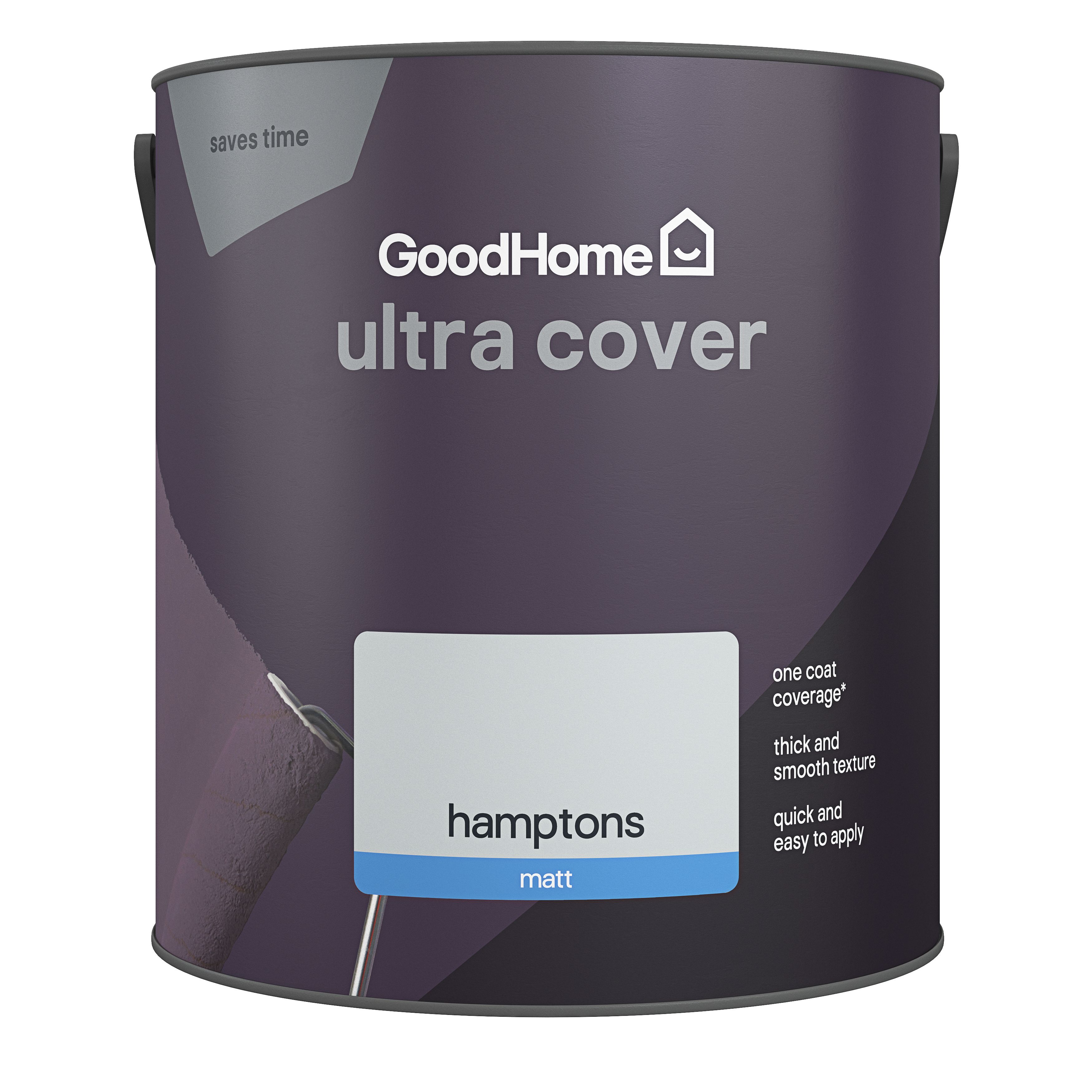 GoodHome Ultra Cover Hamptons Matt Emulsion paint, 2.5L | DIY at B&Q