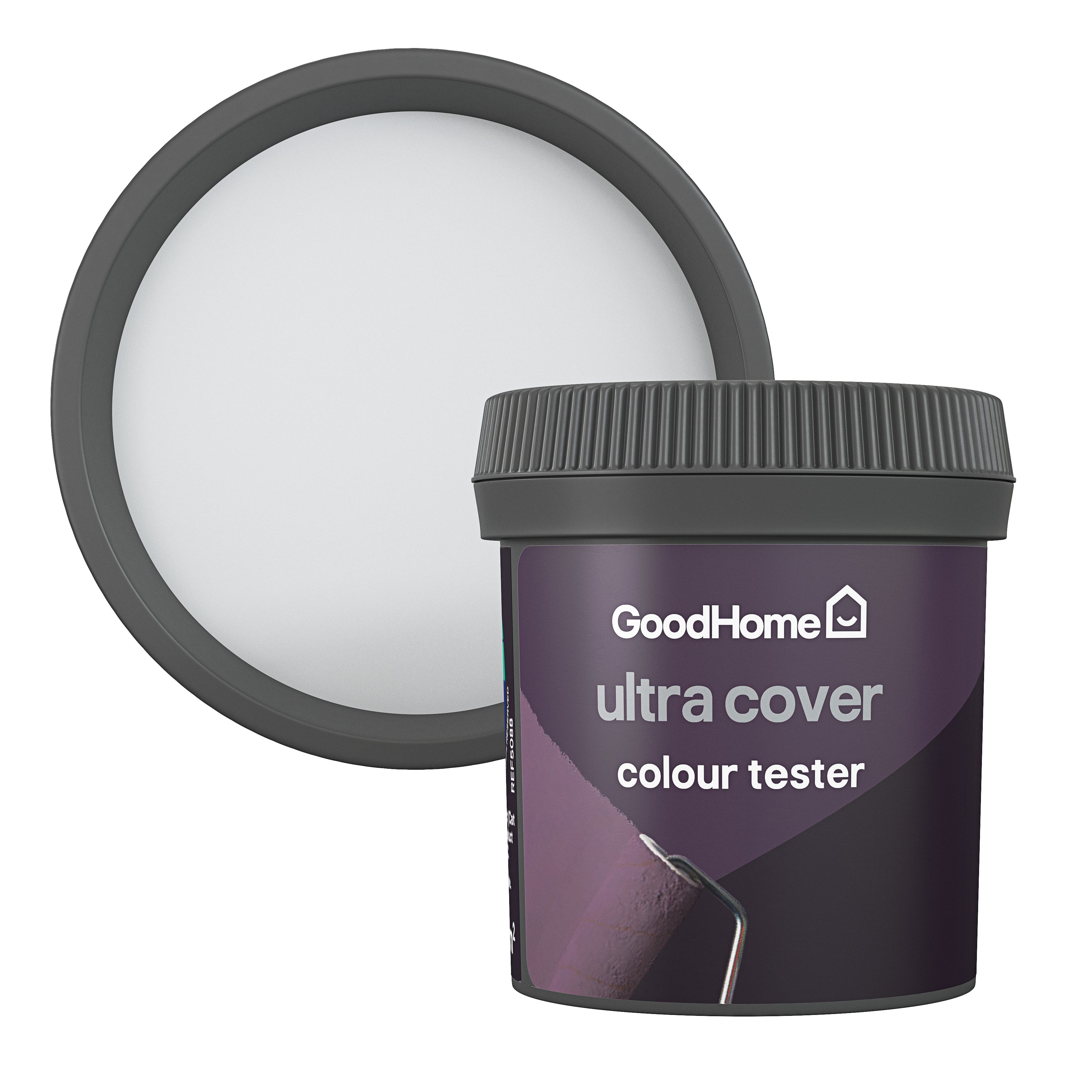 GoodHome Ultra Cover Whistler Matt Emulsion paint, 50ml | DIY at B&Q