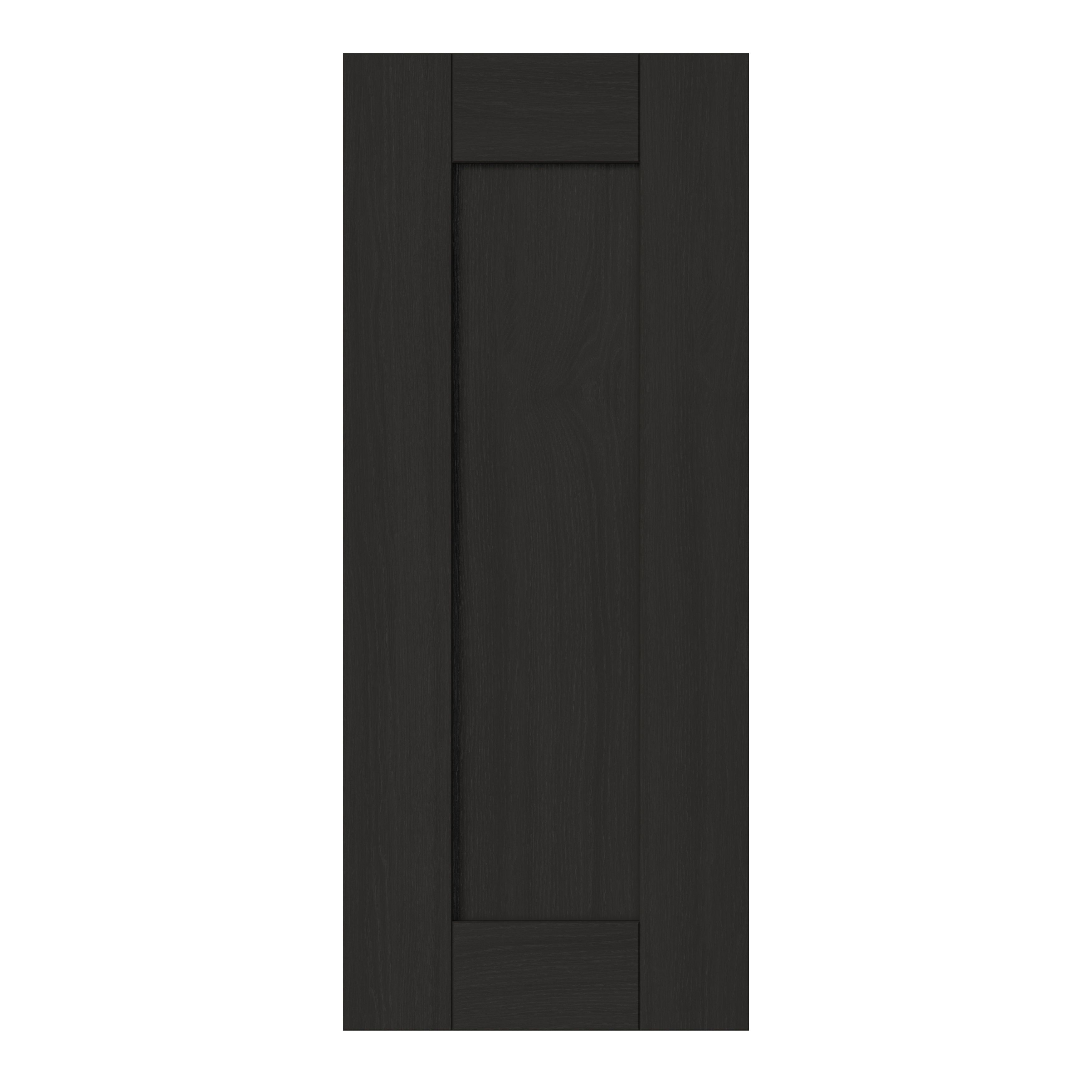 GoodHome Verbena Matt charcoal shaker Highline Cabinet door (W)300mm (H ...