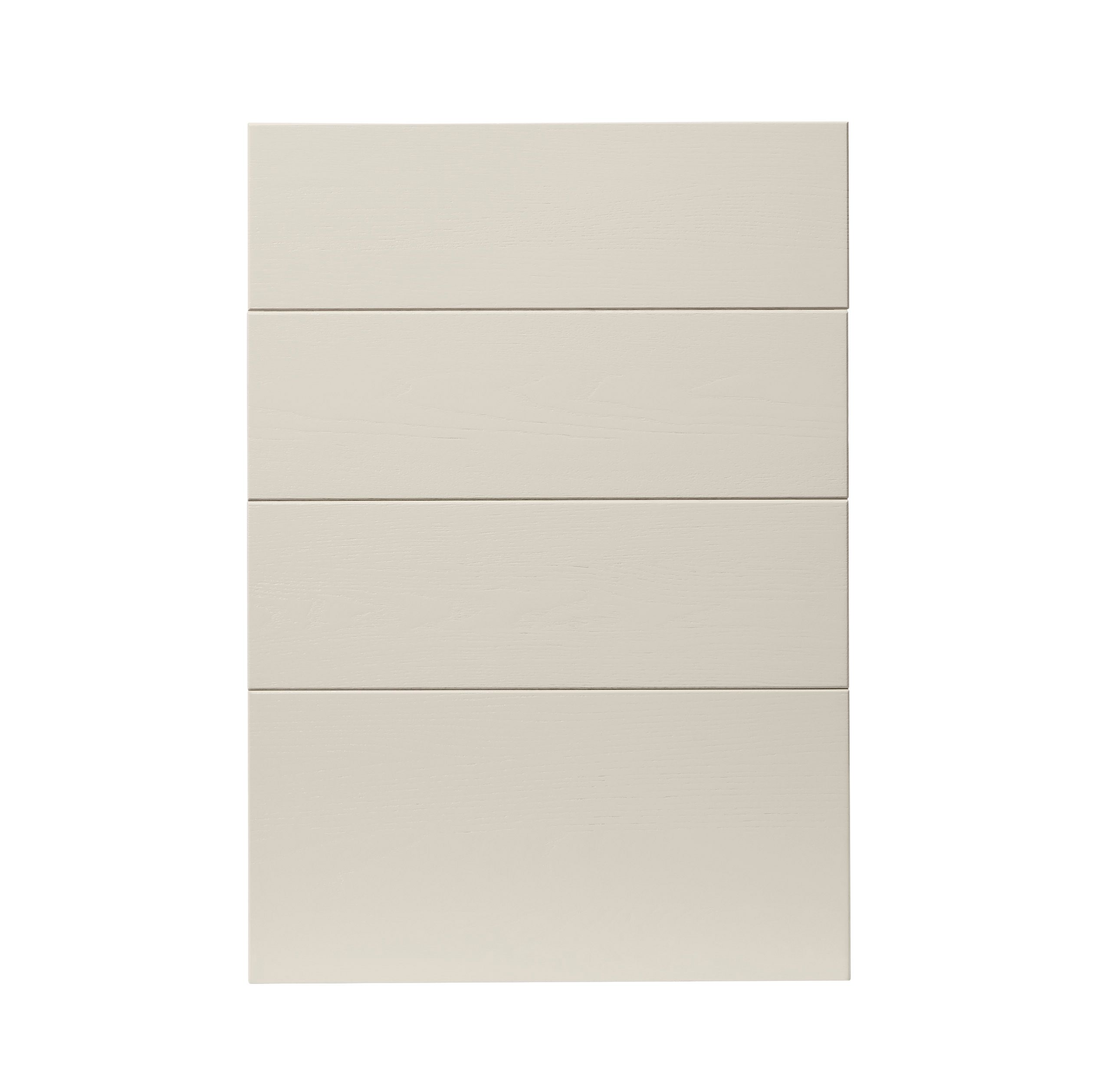 GoodHome Verbena Painted natural ash Matt cashmere Drawer front, Pack ...