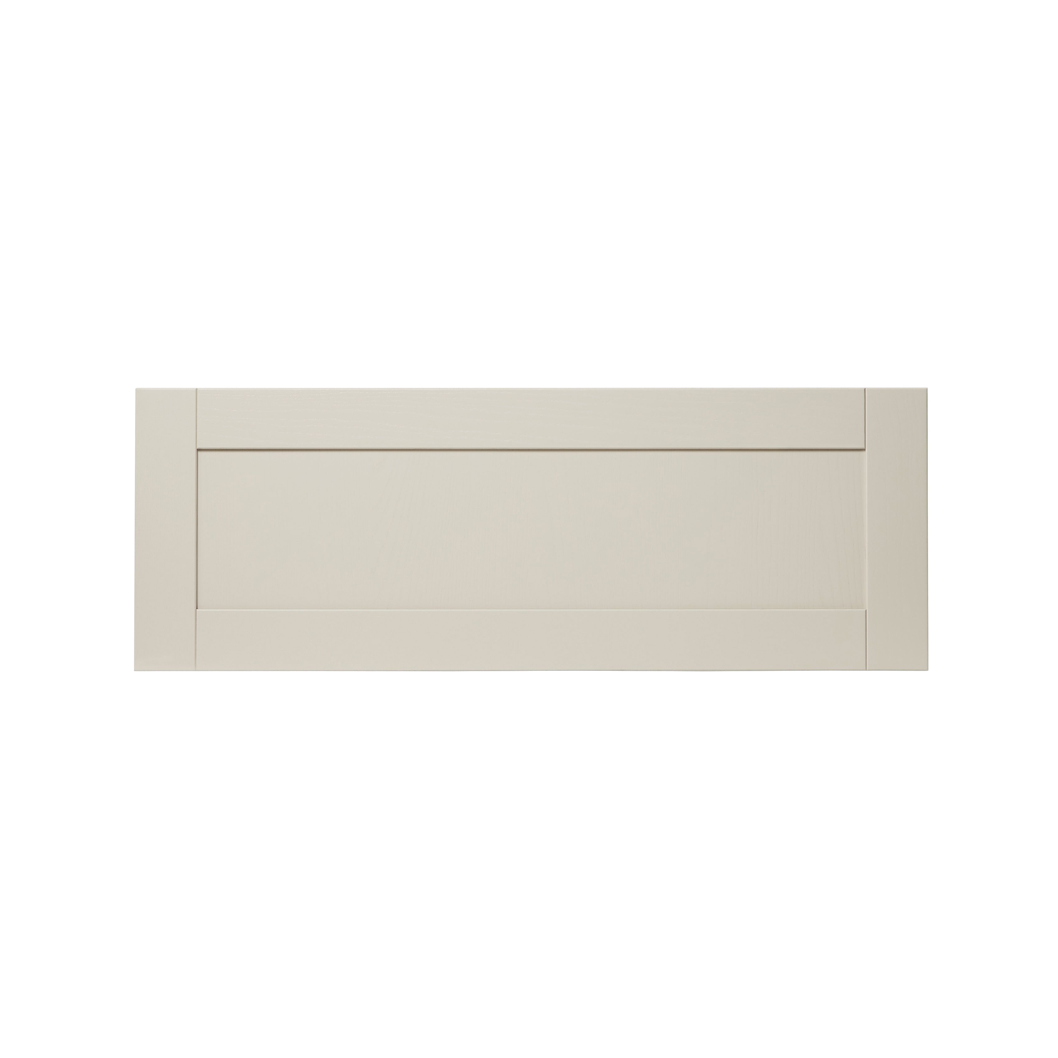 GoodHome Verbena Painted natural ash Matt cashmere Shaker 2 drawer ...