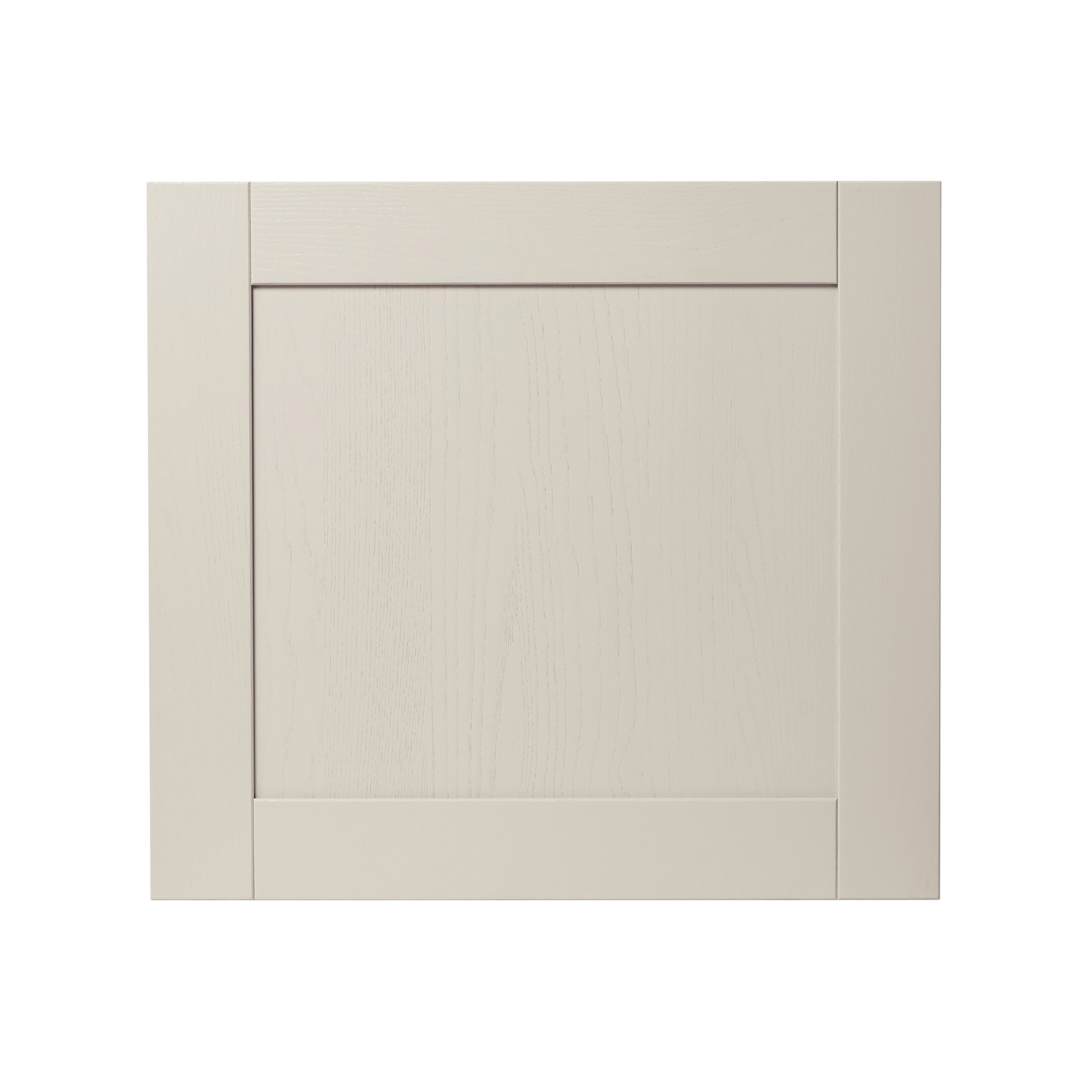 GoodHome Verbena Painted natural ash Matt cashmere Shaker Appliance ...