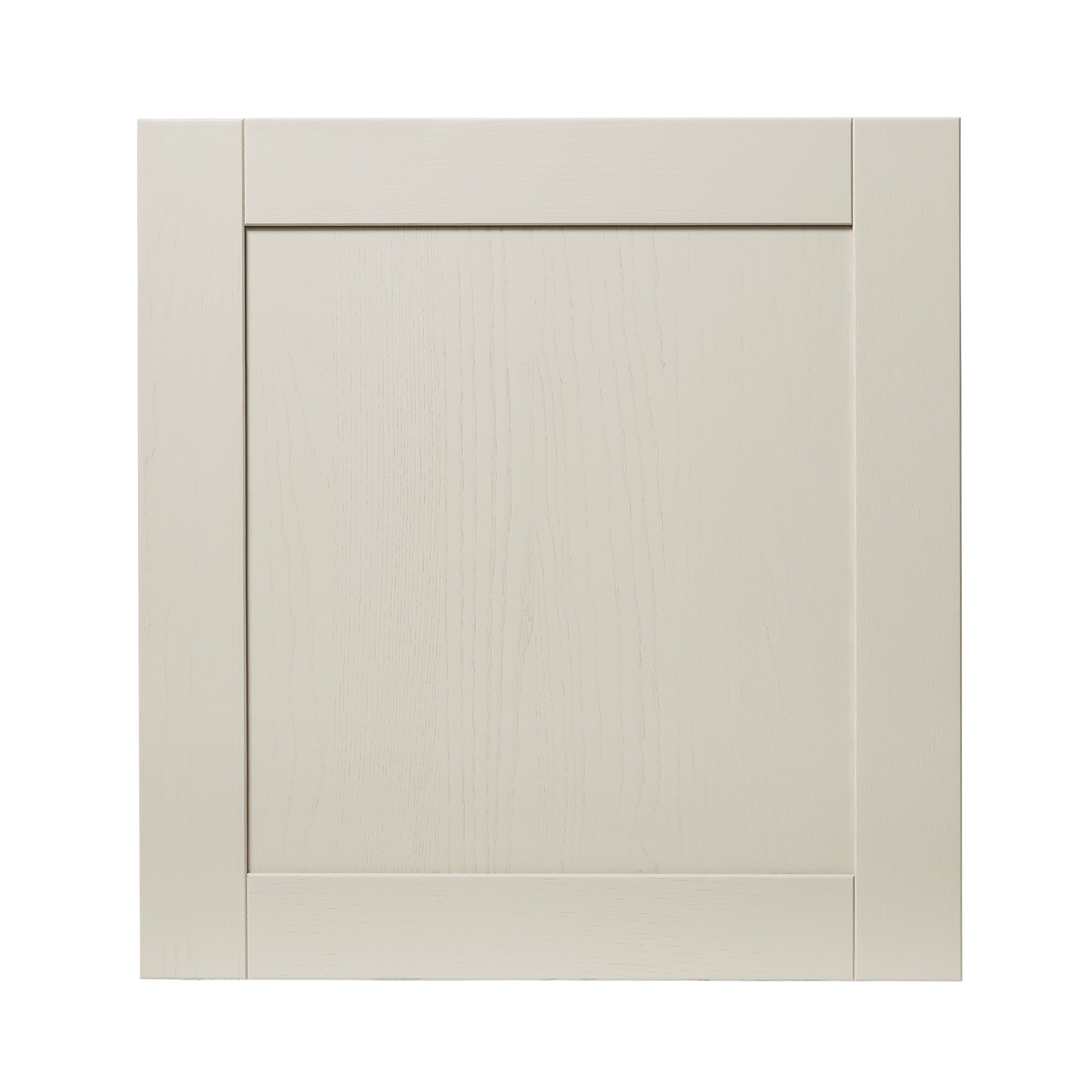 GoodHome Verbena Painted natural ash Matt cashmere Shaker Appliance ...