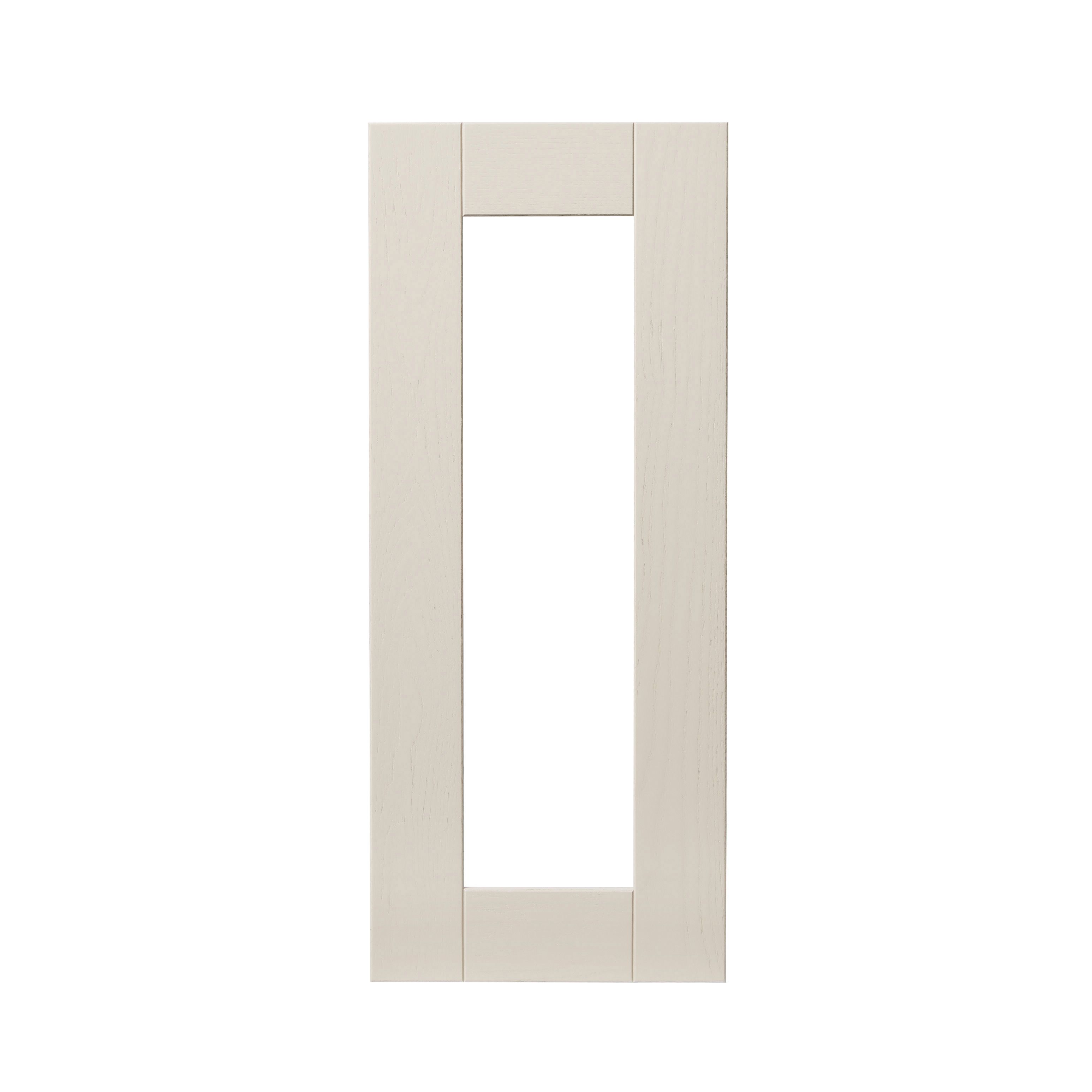 GoodHome Verbena Painted natural ash Matt cashmere Shaker Glazed ...