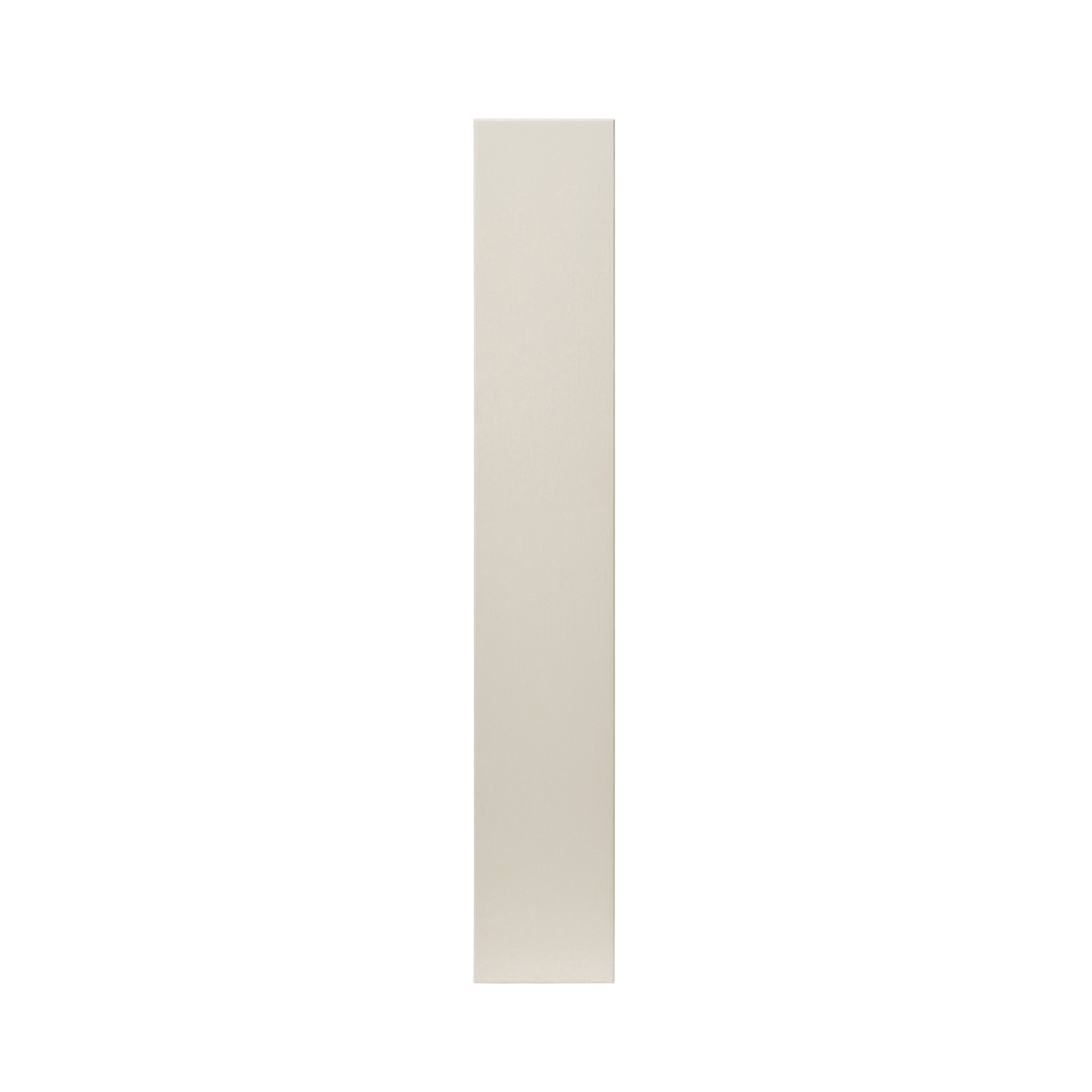 GoodHome Verbena Painted natural ash Matt cashmere Shaker Tall wall ...