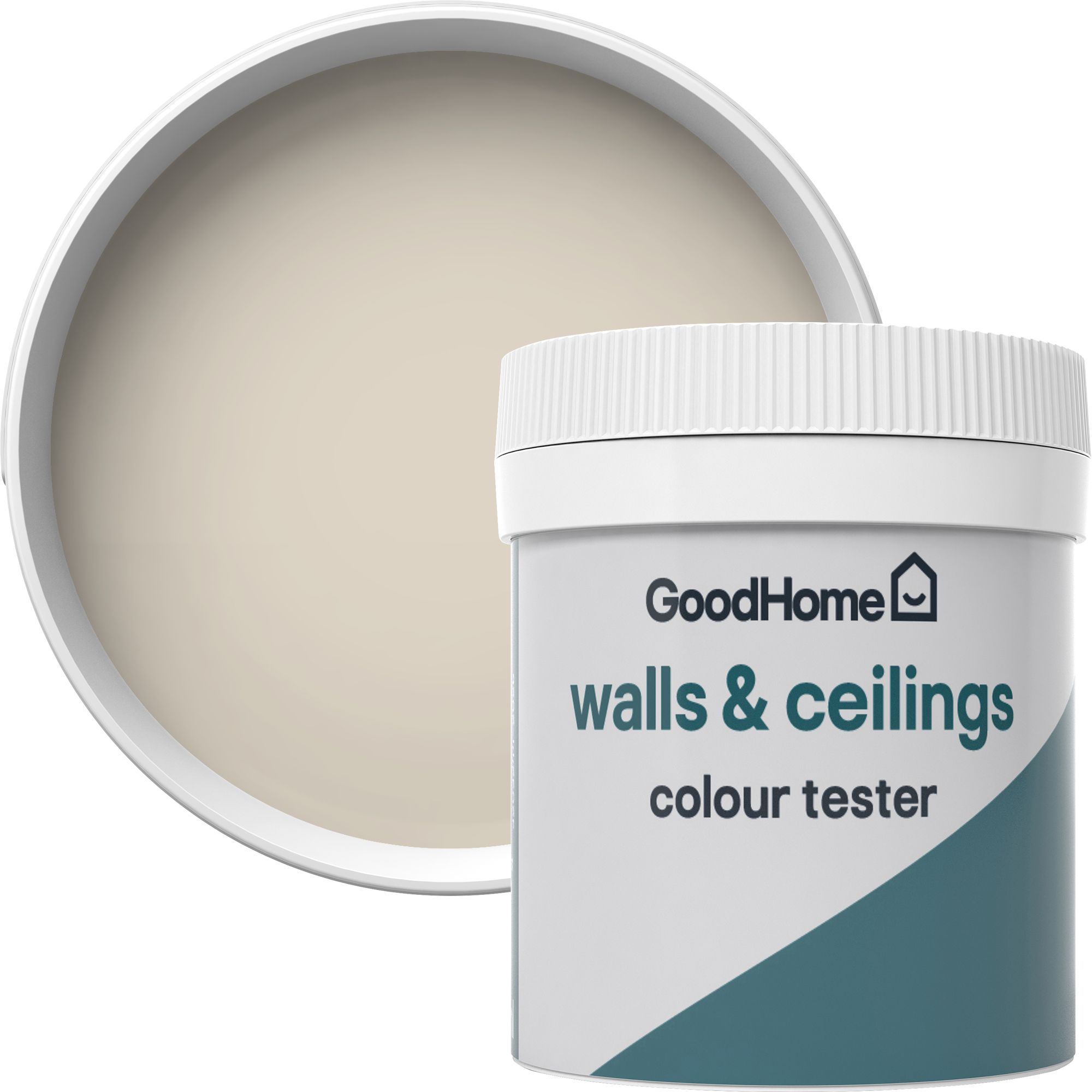 GoodHome Walls & ceilings Cancun Matt Emulsion paint, 50ml Tester pot ...