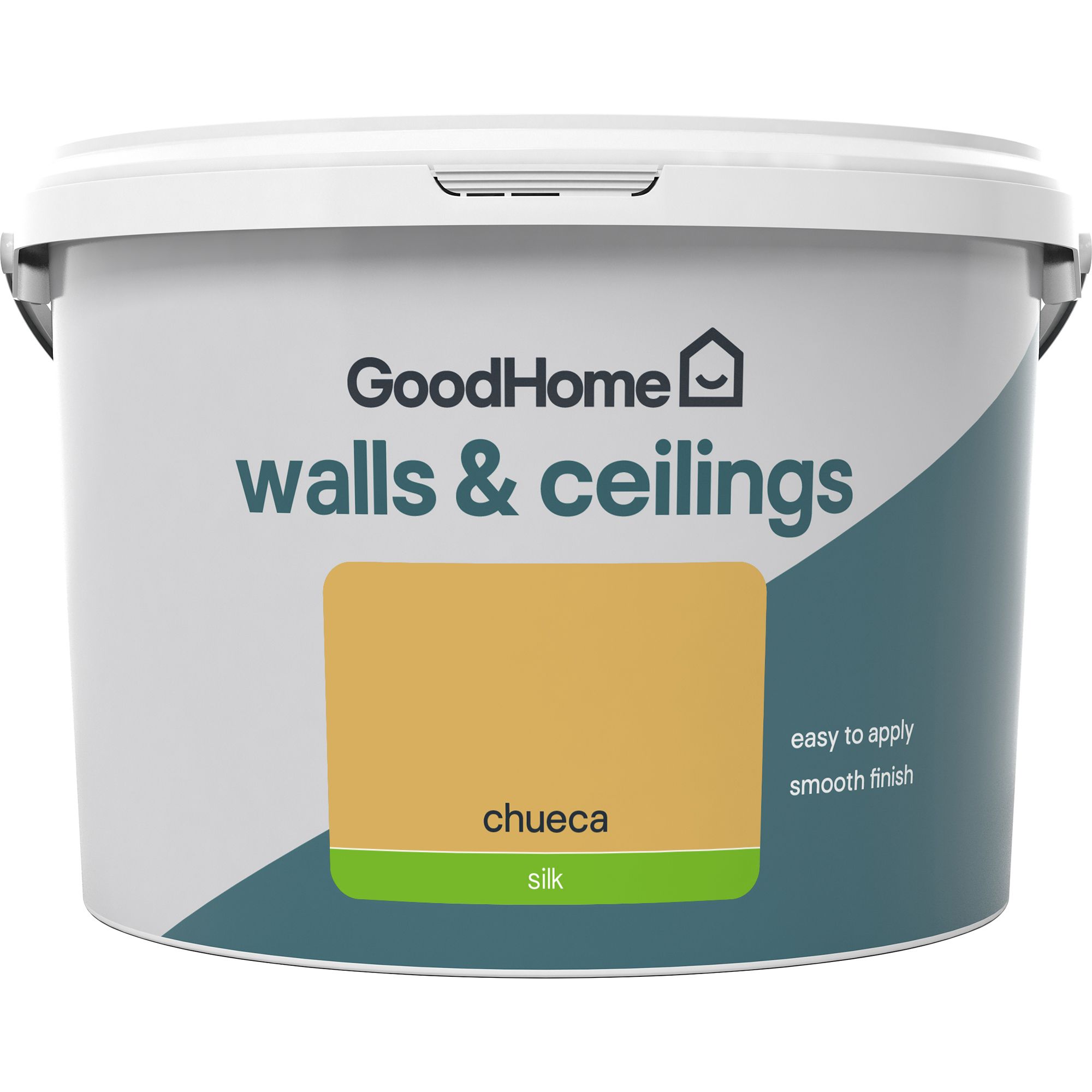 GoodHome Walls & ceilings Chueca Silk Emulsion paint, 2.5L | DIY at B&Q