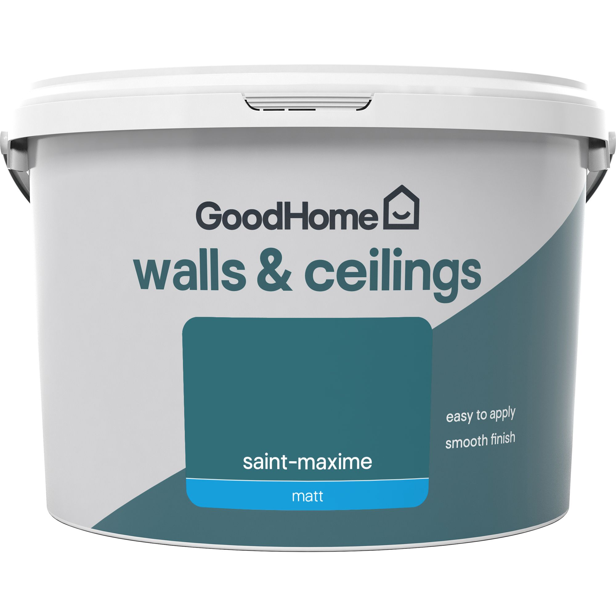 GoodHome Walls & Ceilings Saint-maxime Matt Emulsion paint, 2.5L