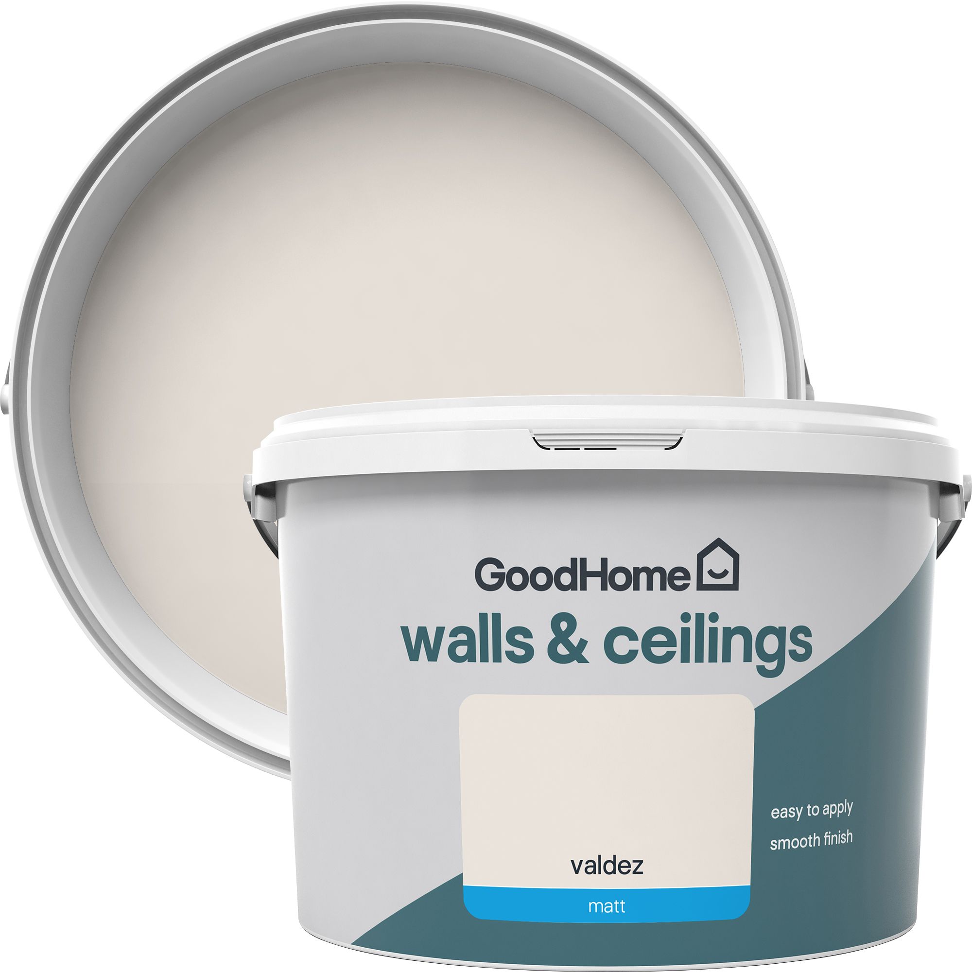GoodHome Walls & Ceilings Valdez Matt Emulsion paint, 2.5L