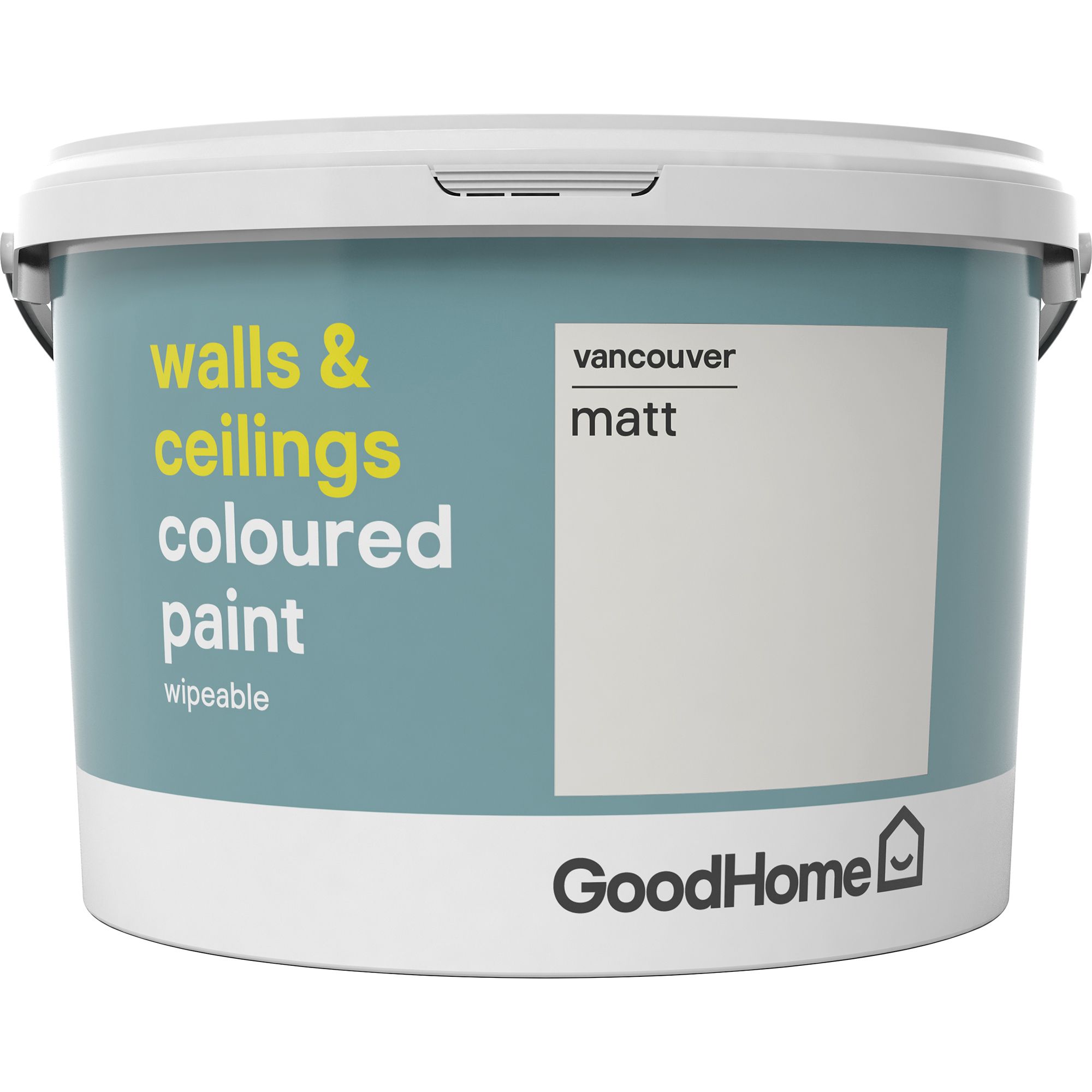 GoodHome Walls & ceilings Vancouver Matt Emulsion paint 2.5L | DIY at B&Q