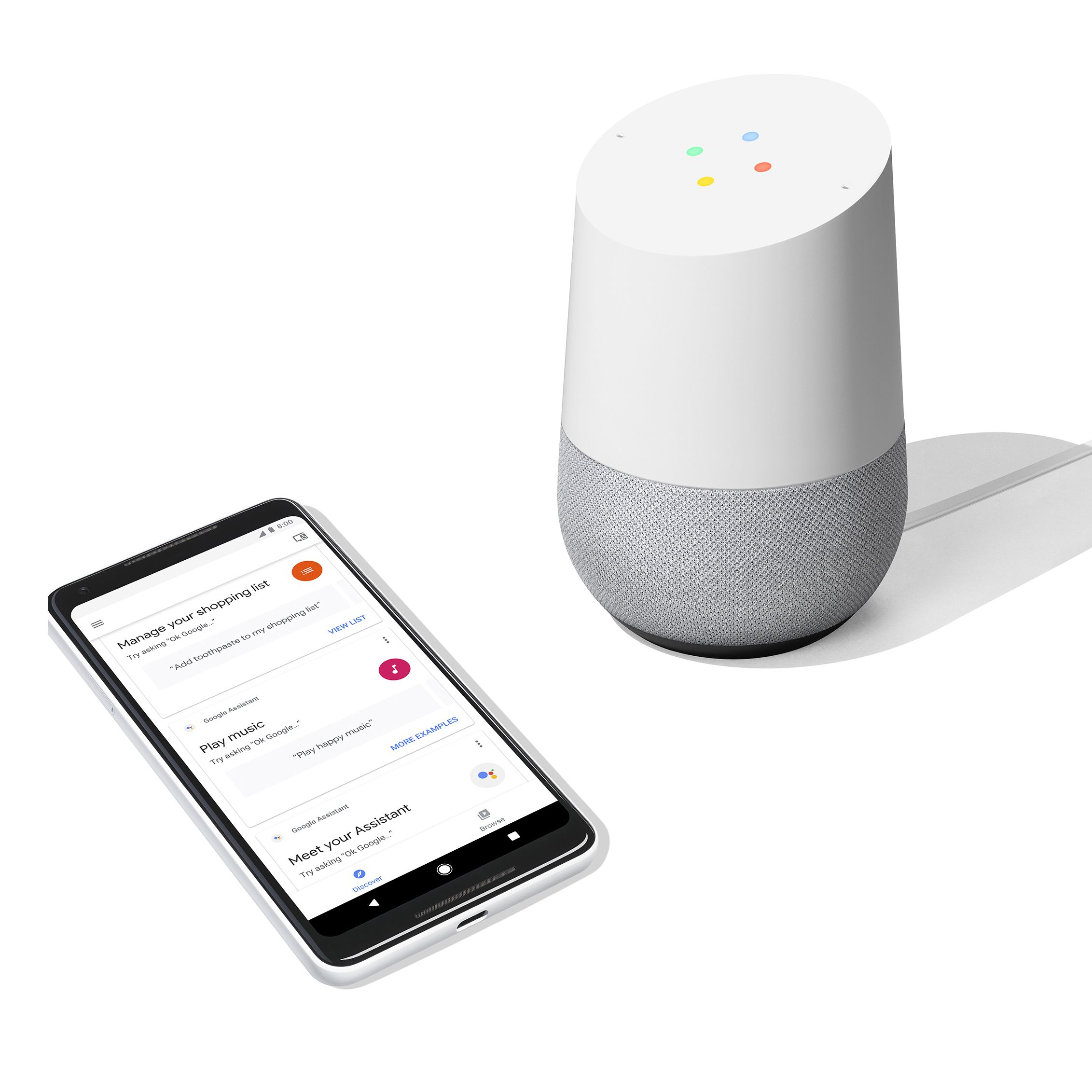 Buy Google Home Charcoal Smart | DIY at B&Q