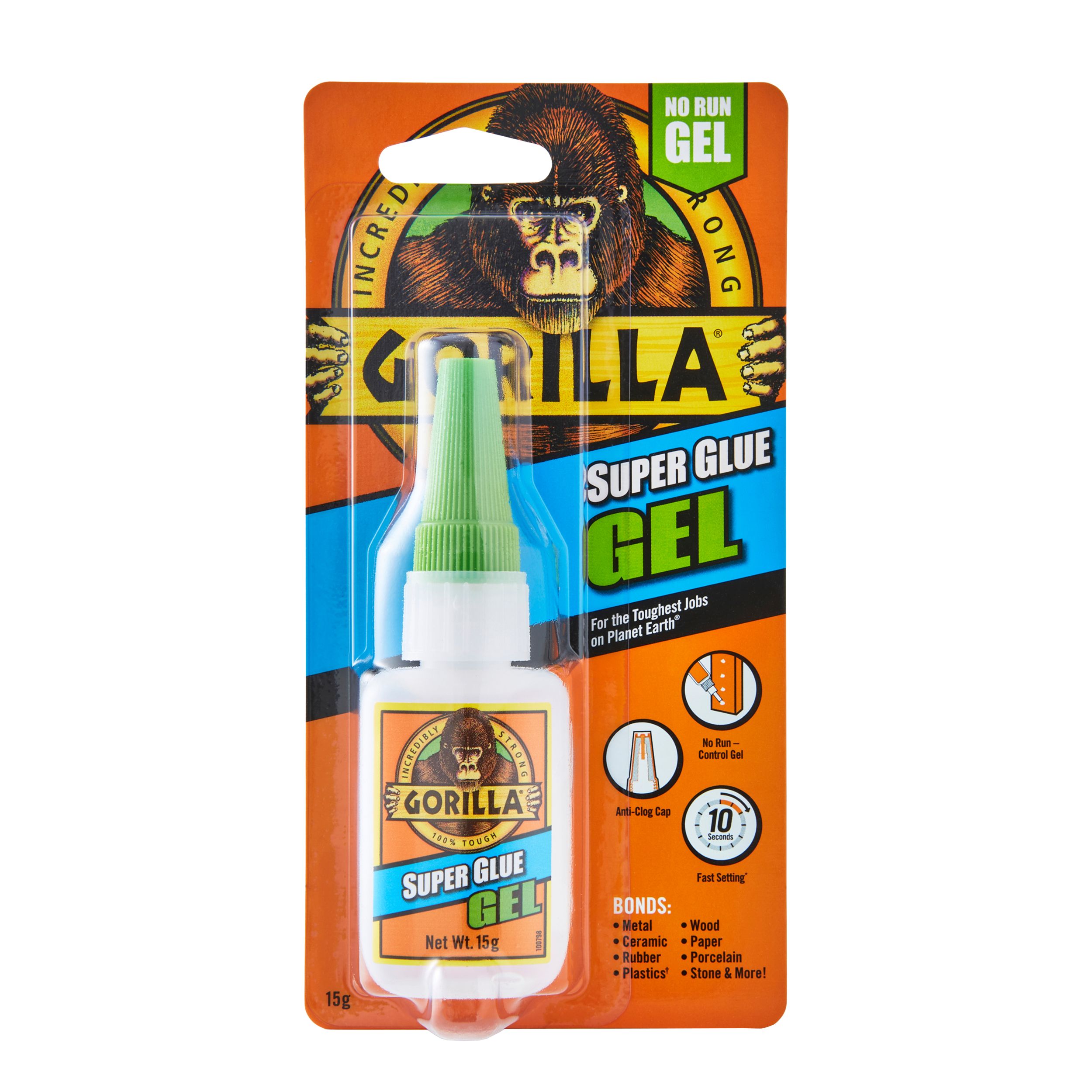 Buy Gorilla Gel Superglue 15g | DIY at B&Q