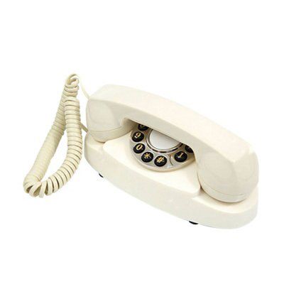 GPO Retro Cream Corded Rotary telephone
