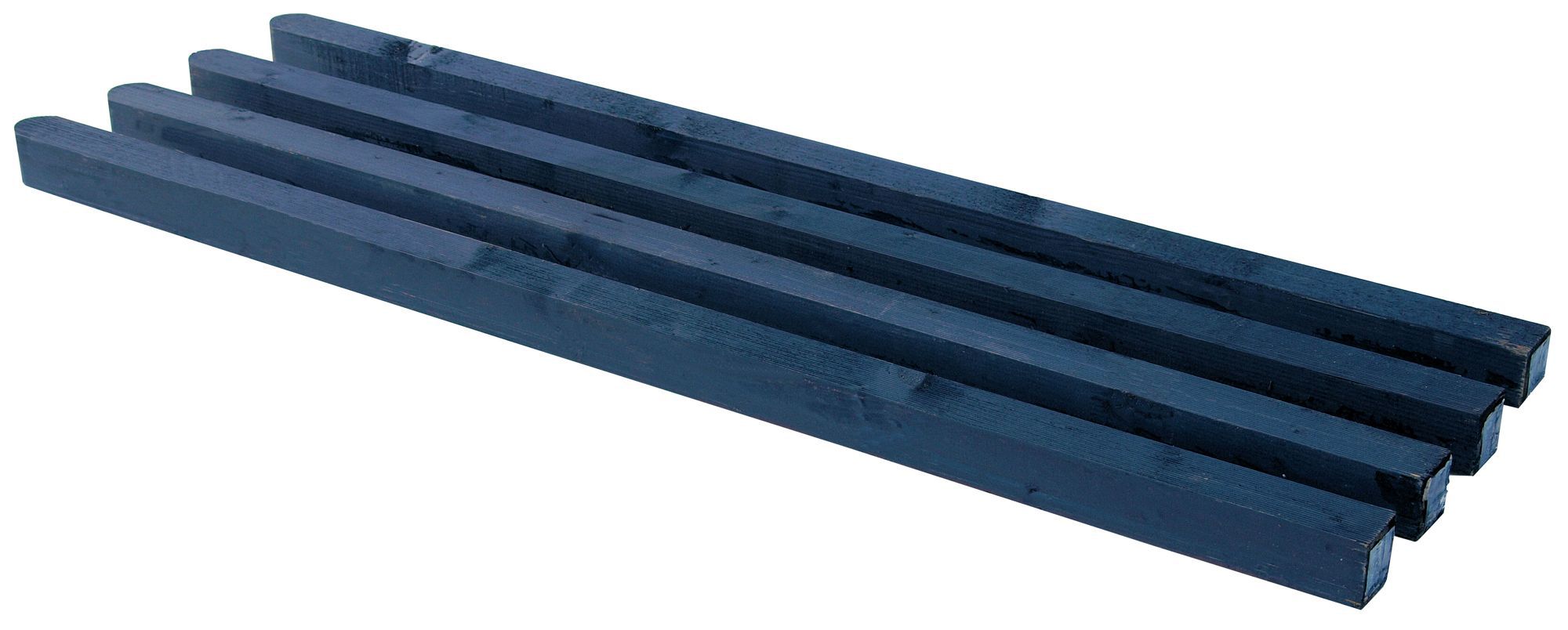 Grange Blue Square Wooden Fence post (H)1.8m, Pack of 4
