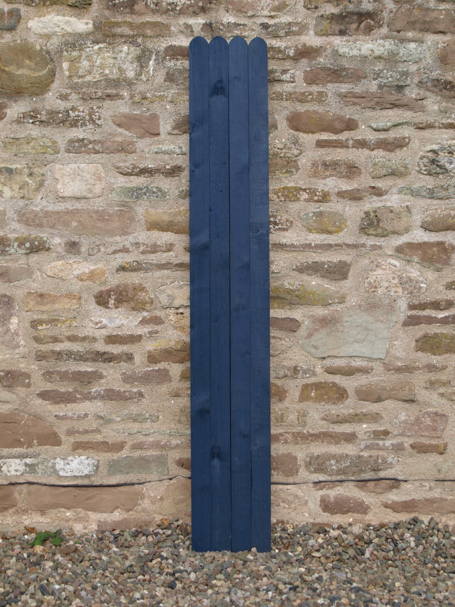 Grange Blue Square Wooden Fence post (H)1.8m, Pack of 5