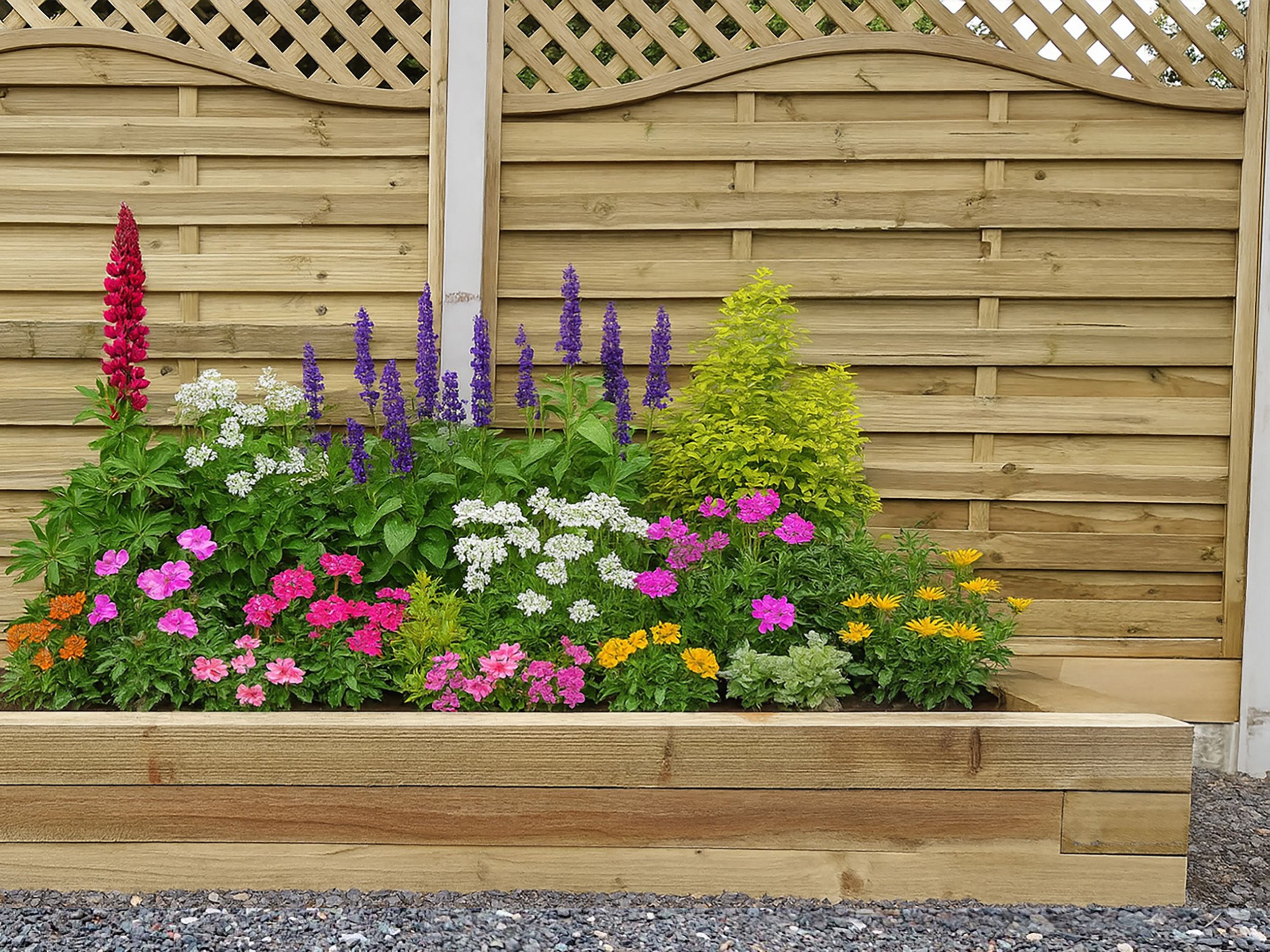 Grange Fencing Rough-sawn edge Timber Sleeper (W)200mm (L)2.4m