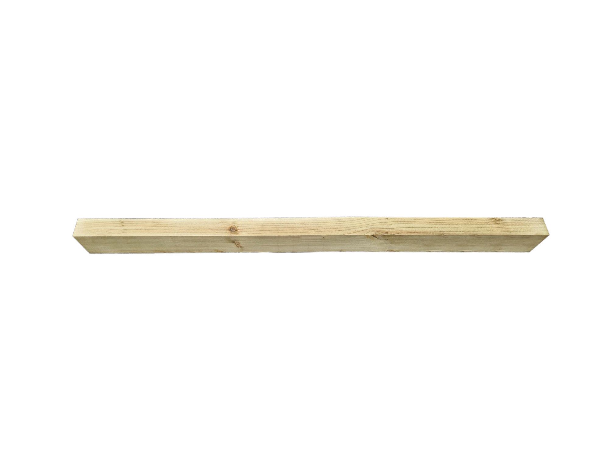 Grange Fencing Rough-sawn edge Timber Sleeper (W)200mm (L)2.4m