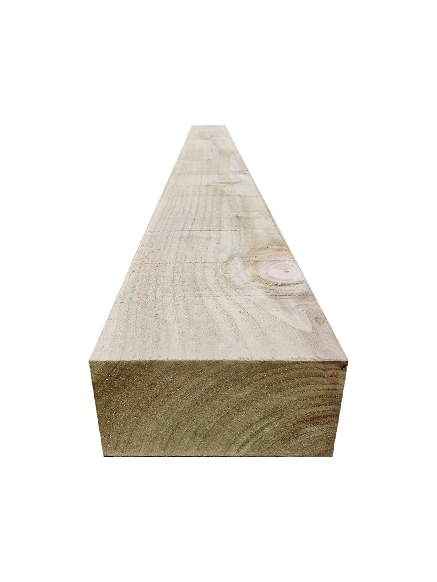 Grange Fencing Rough-sawn edge Timber Sleeper (W)200mm (L)2.4m