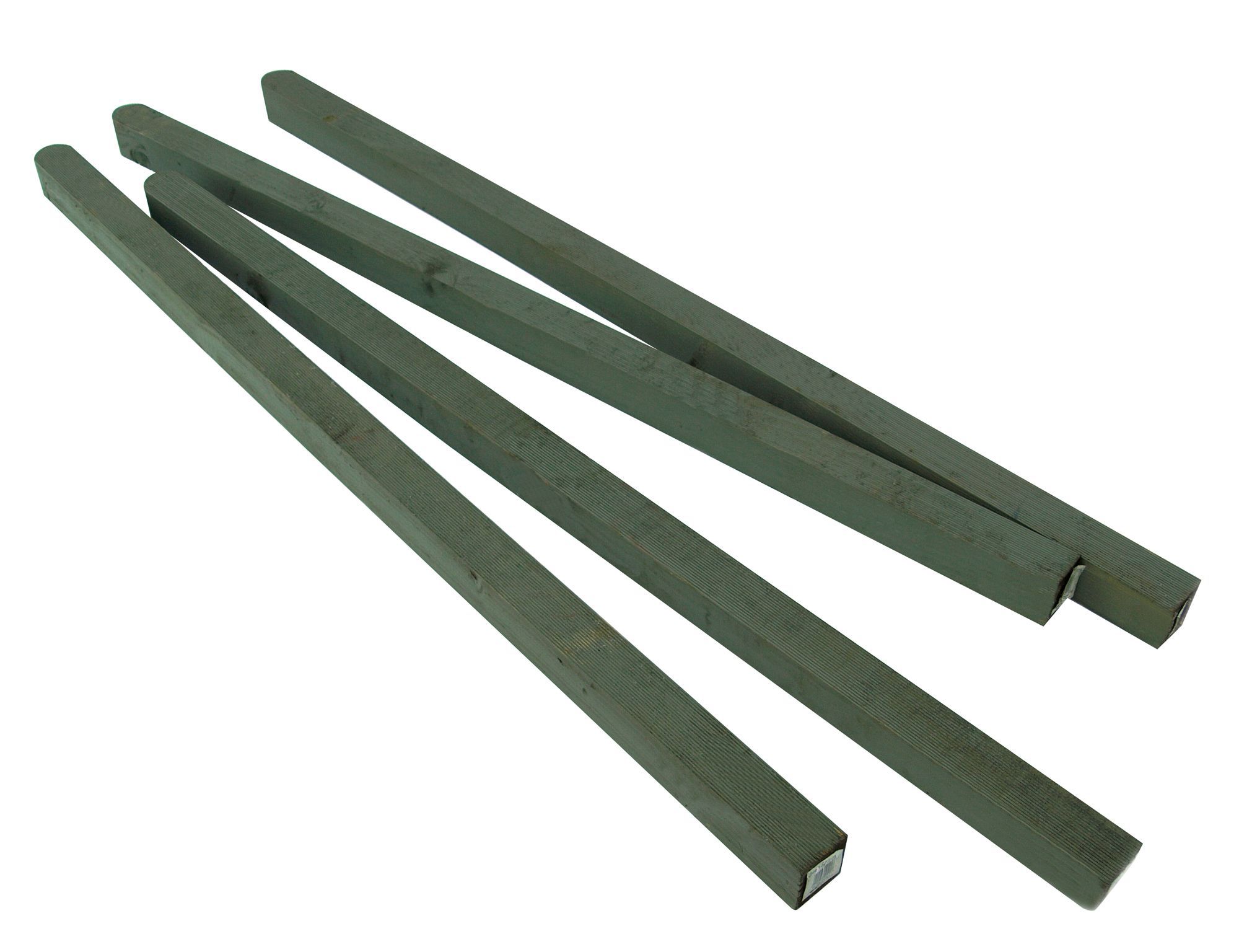 Grange Green Square Wooden Fence post (H)1.8m, Pack of 4