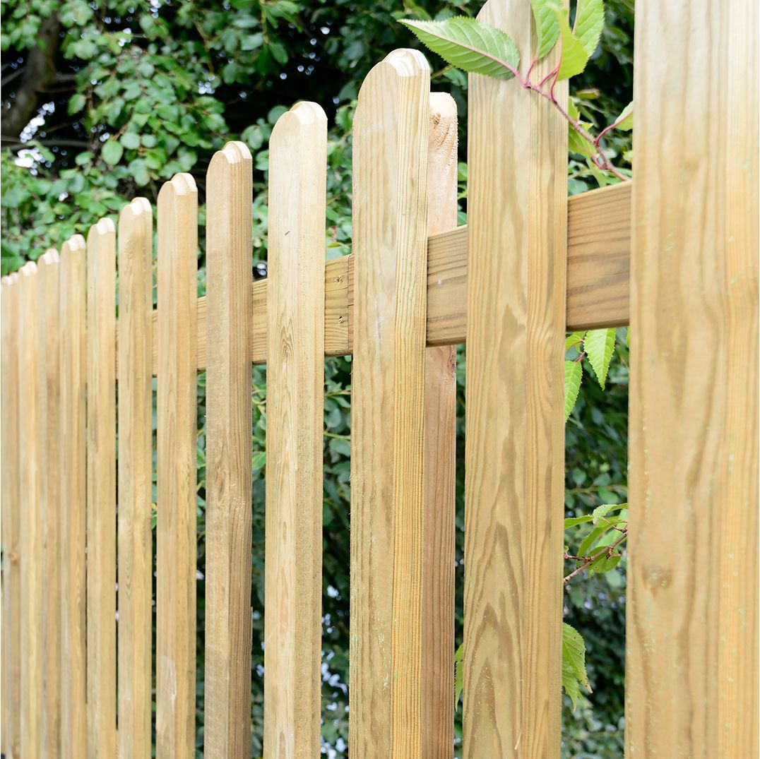 1-in X 4-in X 4-ft Western Red Cedar Dog Ear Fence Picket, 54% OFF
