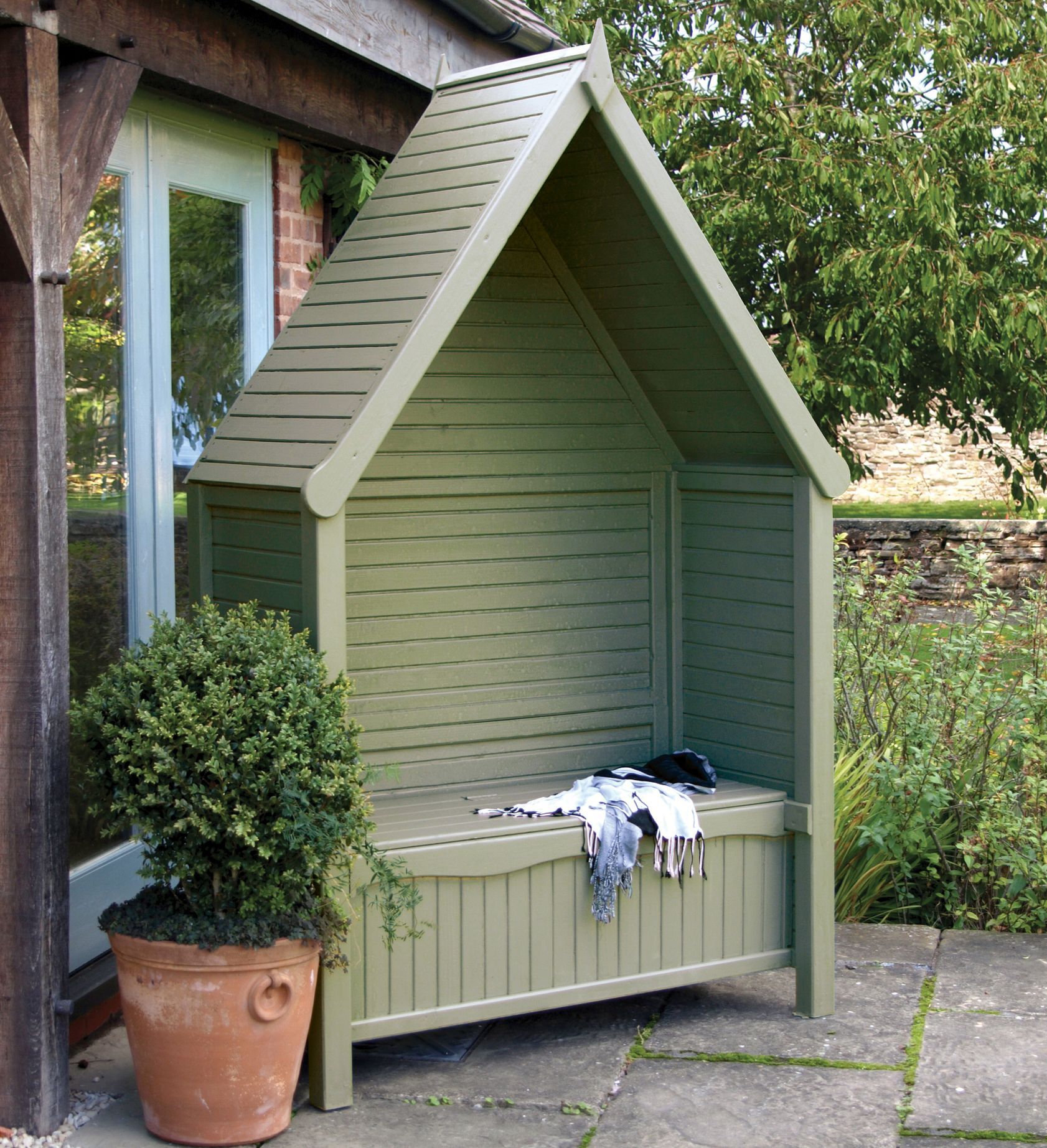 Painted Garden Arbours | Fasci Garden