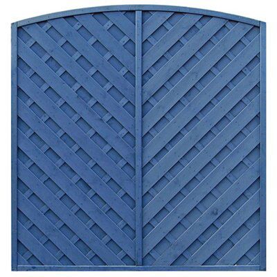 Grange St Lunair Wooden Fence panel (W)1.8m (H)1.8m, Pack of 5 | DIY at B&Q