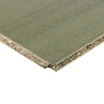 Green Chipboard (L)2.4m (W)600mm (T)22mm | DIY at B&Q