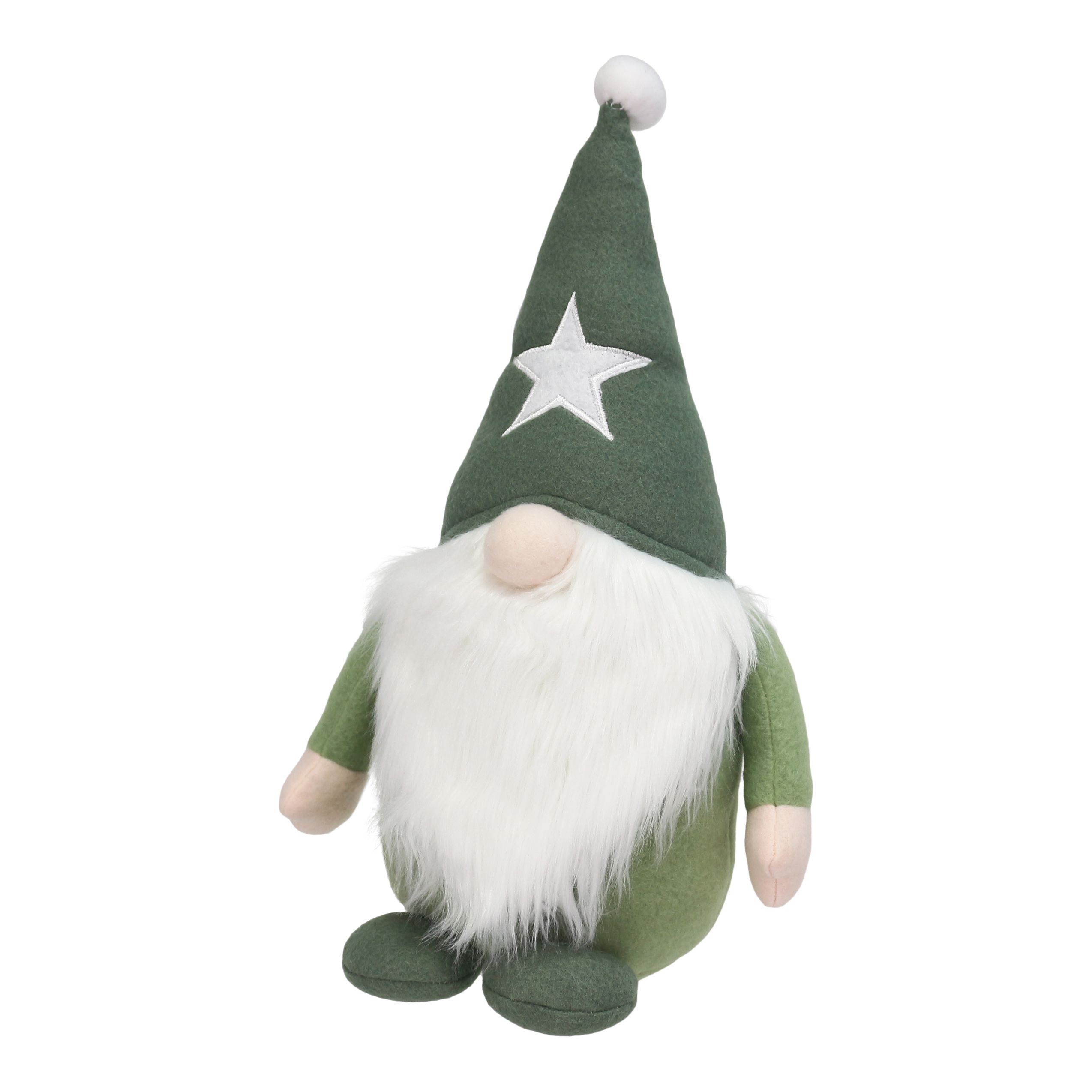 Green Gonk character with star Christmas decoration