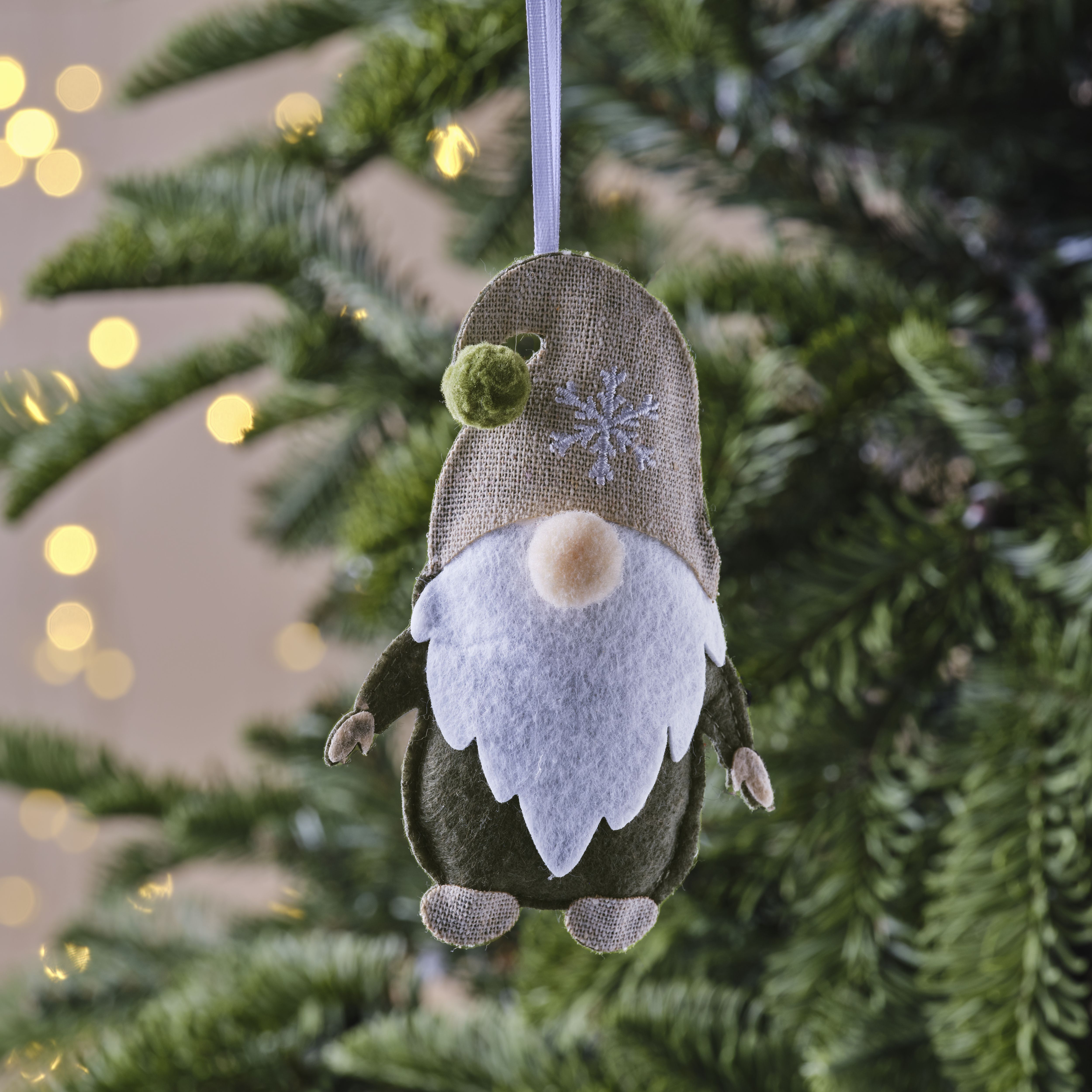 Green Gonk Felt Hanging decoration