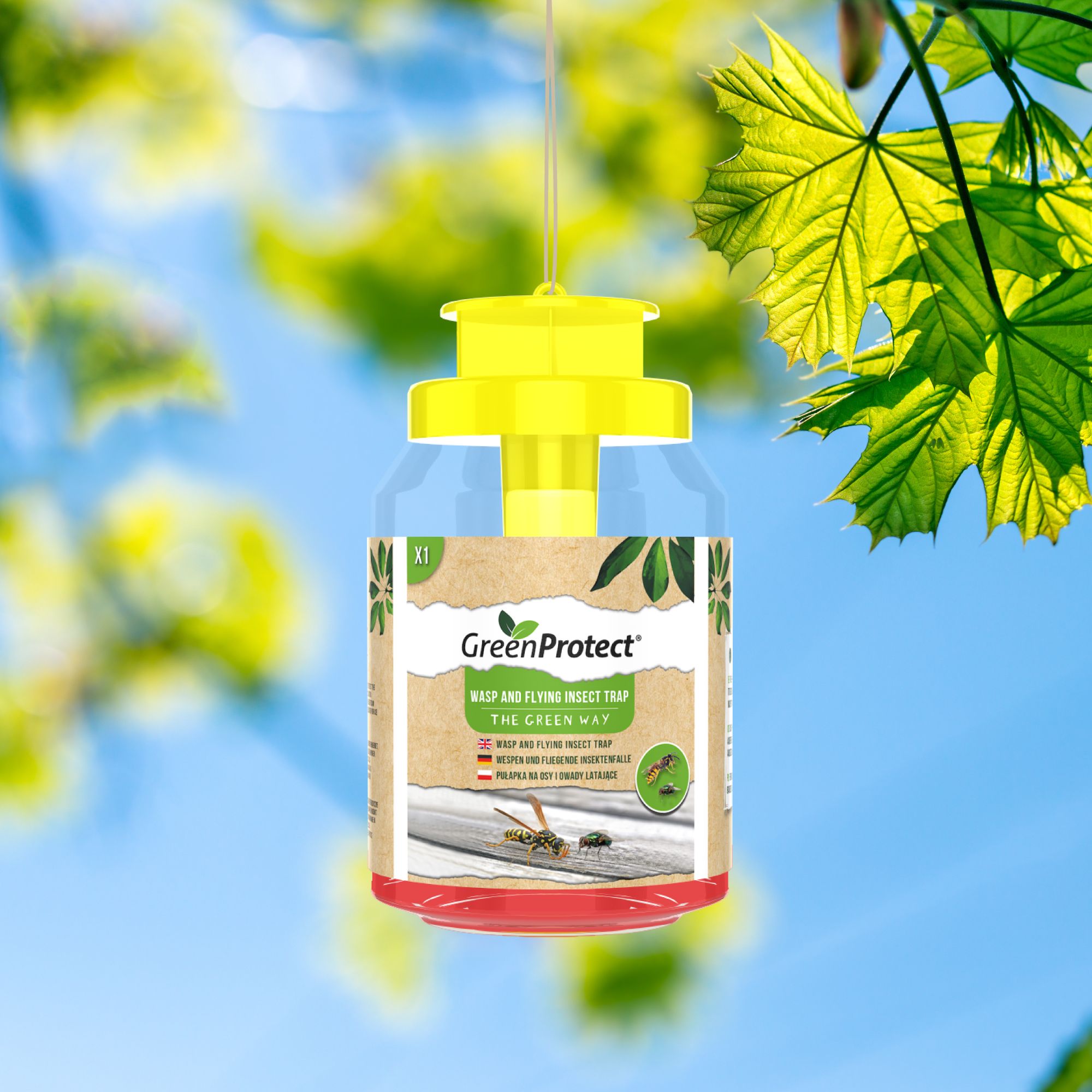 Green Protect Wasp Insect trap