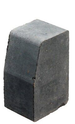 Grey Block kerb (L)100mm (W)125mm (T)125mm, Pack of 192 | DIY at B&Q
