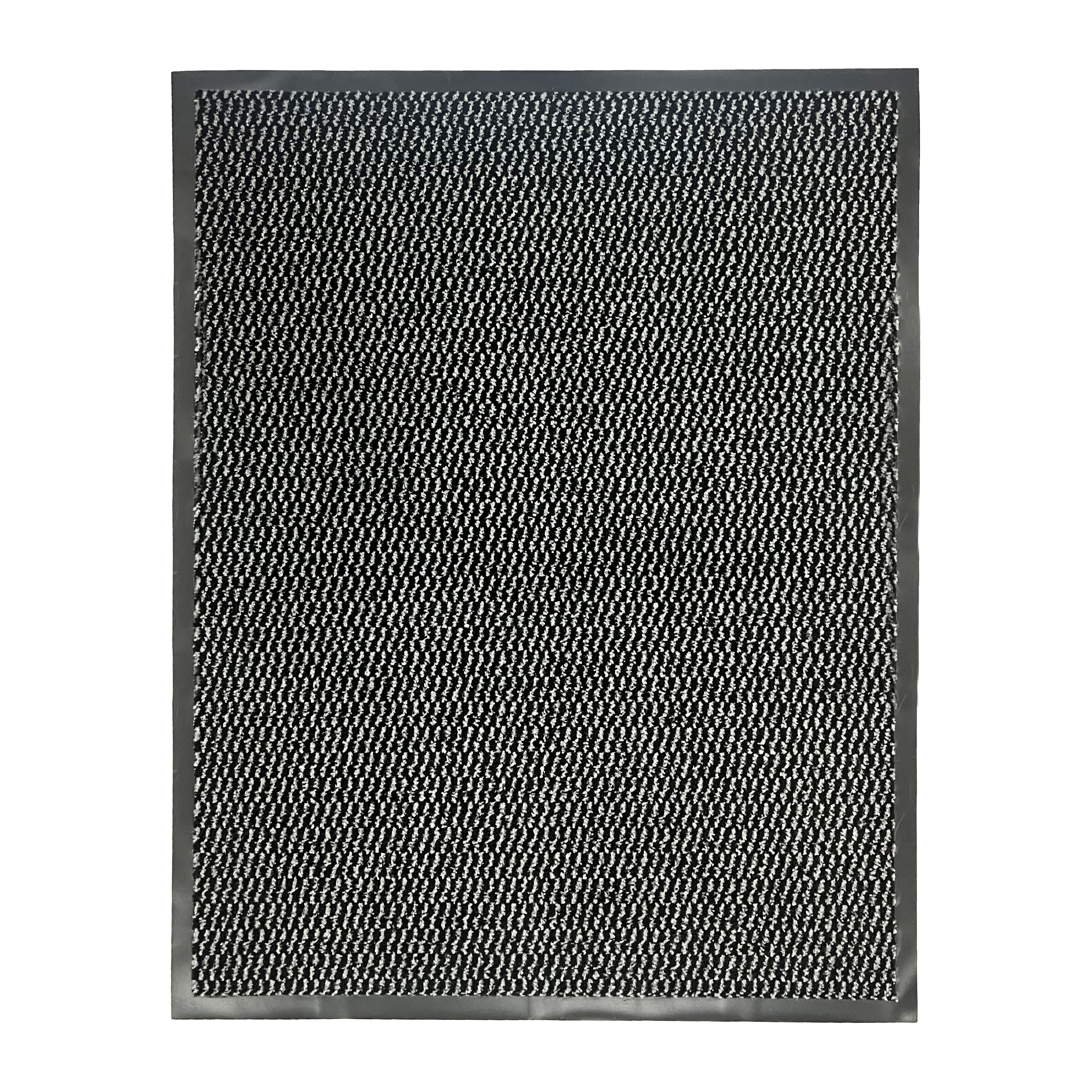 Grey mottled Barrier mat, 100cm x 80cm