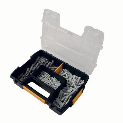 Grey Nylon & stainless steel Wall plug, Pack of 300 | DIY at B&Q