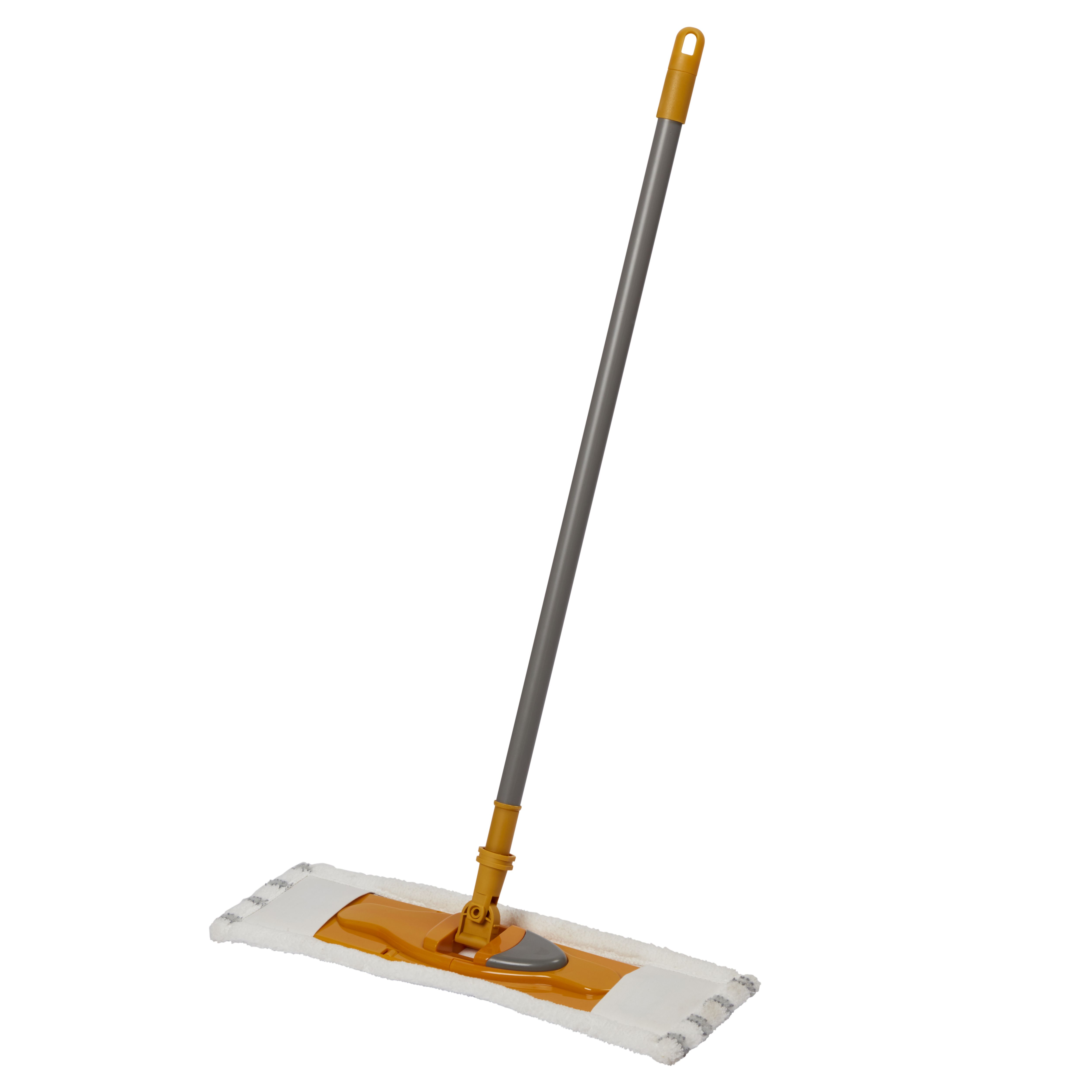 Grey & yellow Flat mop | DIY at B&Q