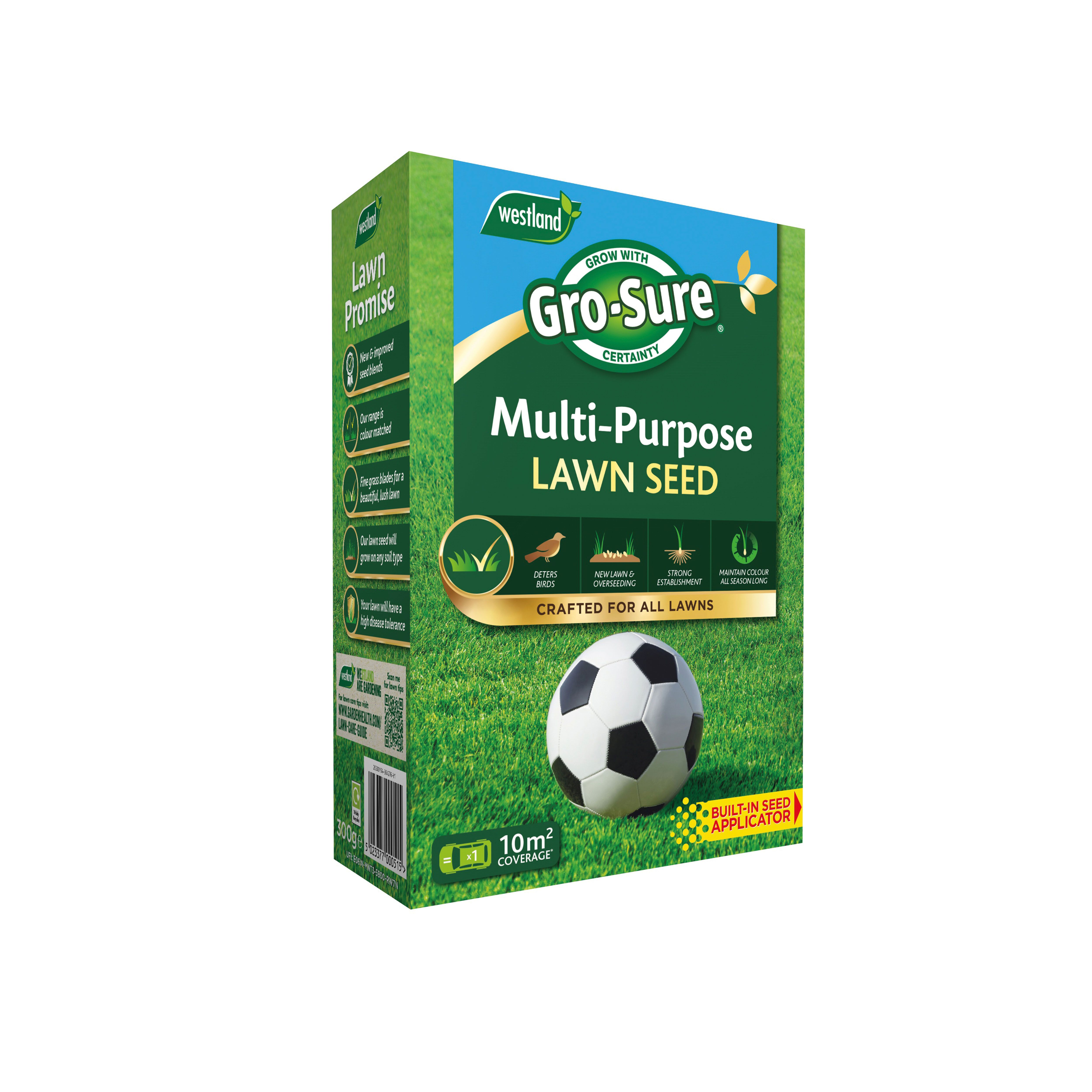 Gro-Sure Multi-Purpose Lawn seeds, 0.3kg 10m²