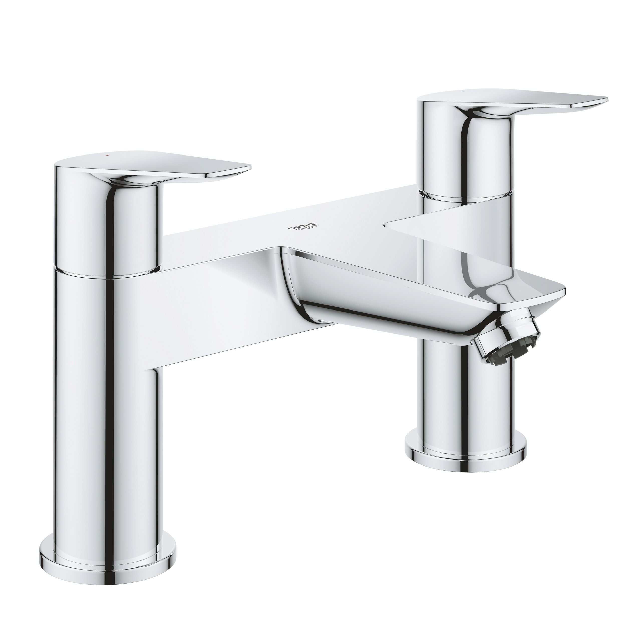 Grohe Start Edge Chrome-plated Bathroom Filler Tap | DIY at B&Q