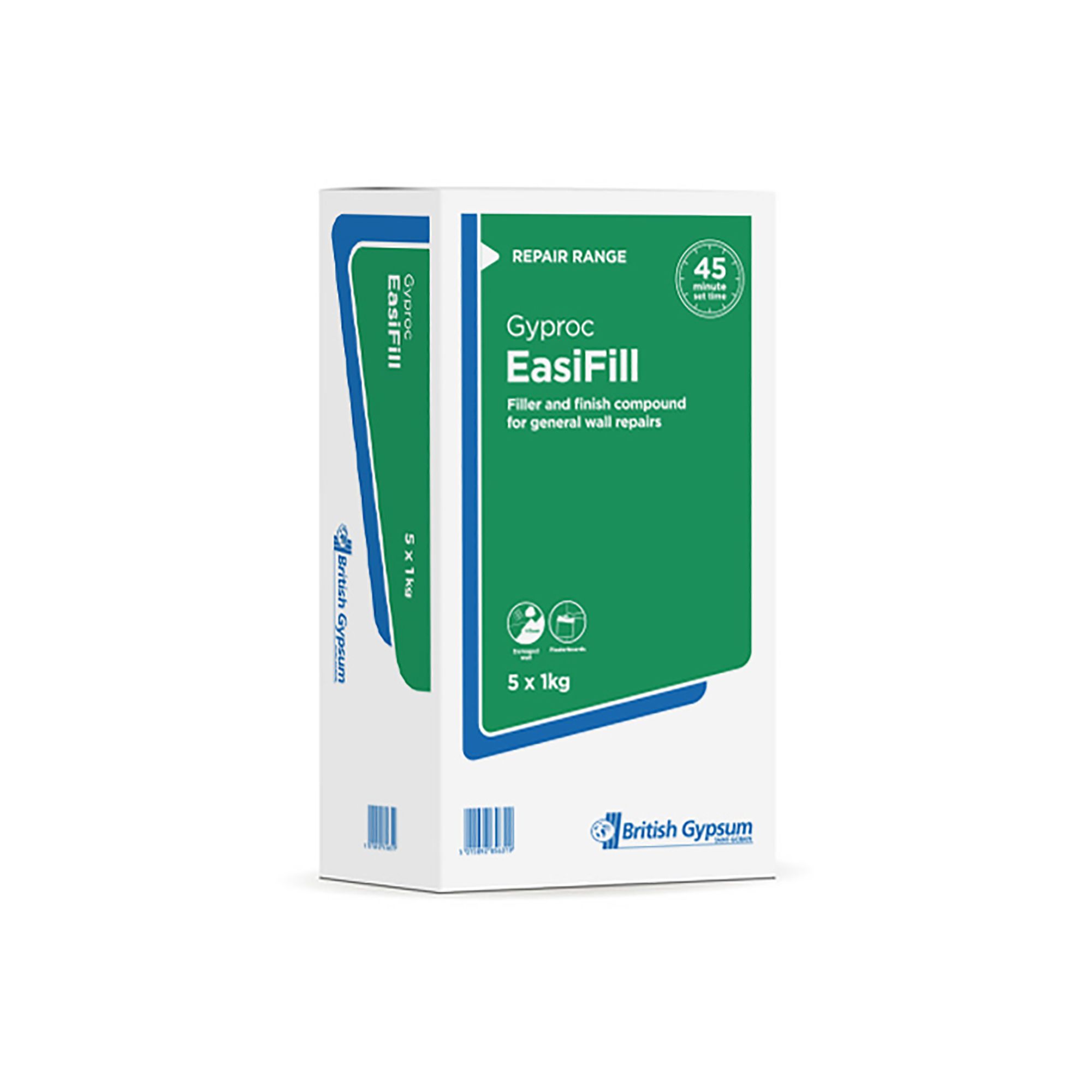 Gyproc Easi-fill Powder filler, 5kg | DIY at B&Q