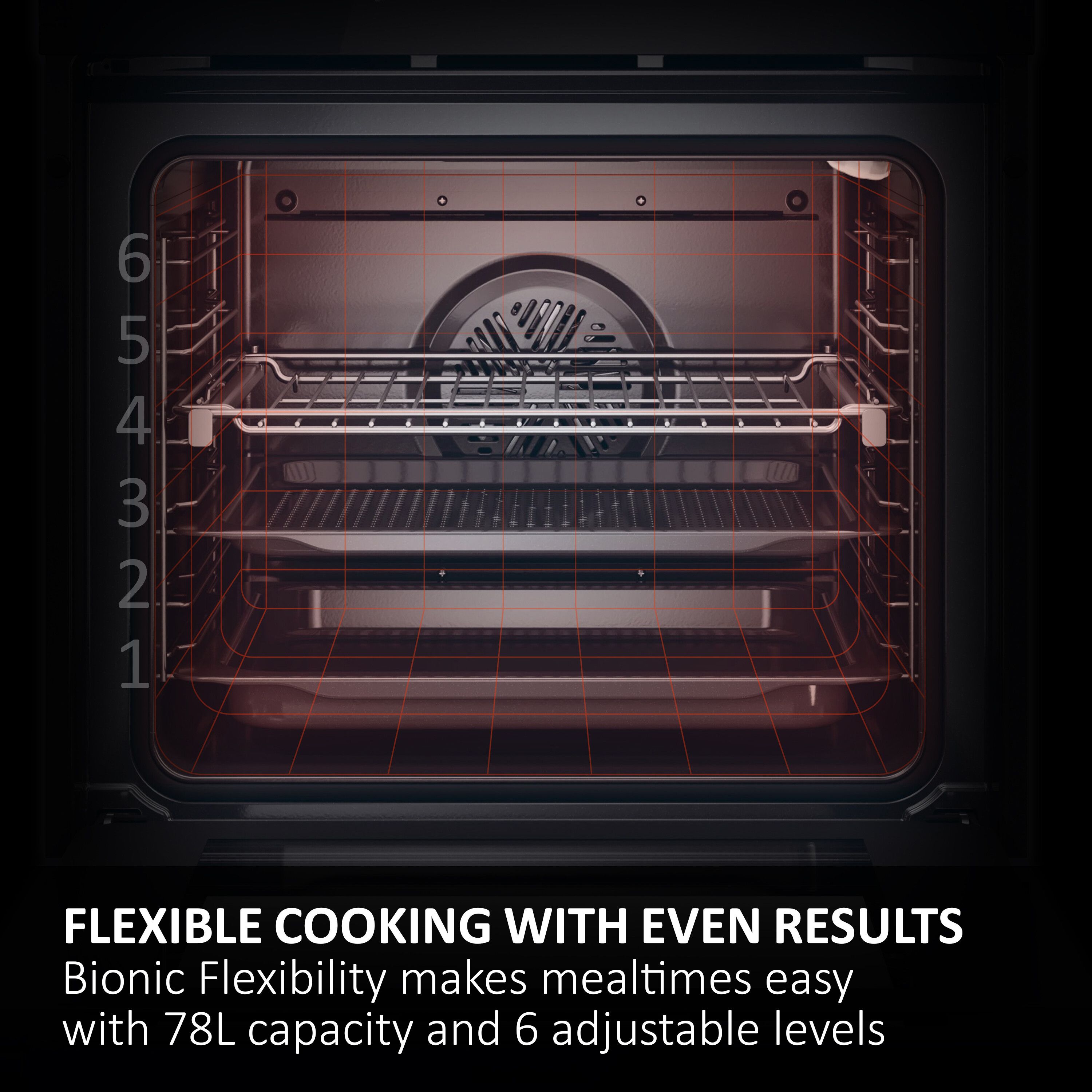 Haier H6 ID25G3HTB2 Built-in Single electric multifunction Oven - Black