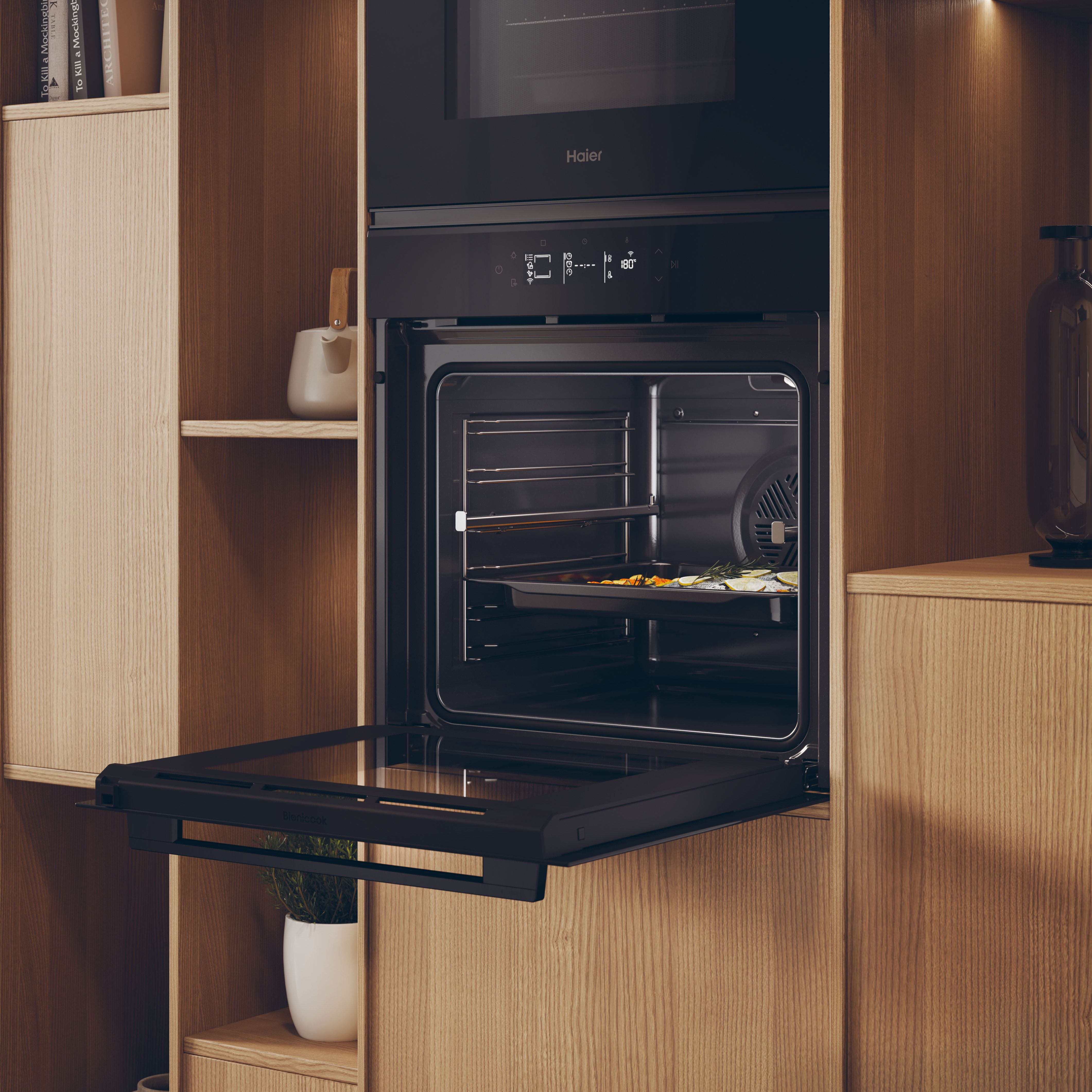 Haier iD Series H6 ID25G3YTB1 Built-in Single Multi-function Electric ...