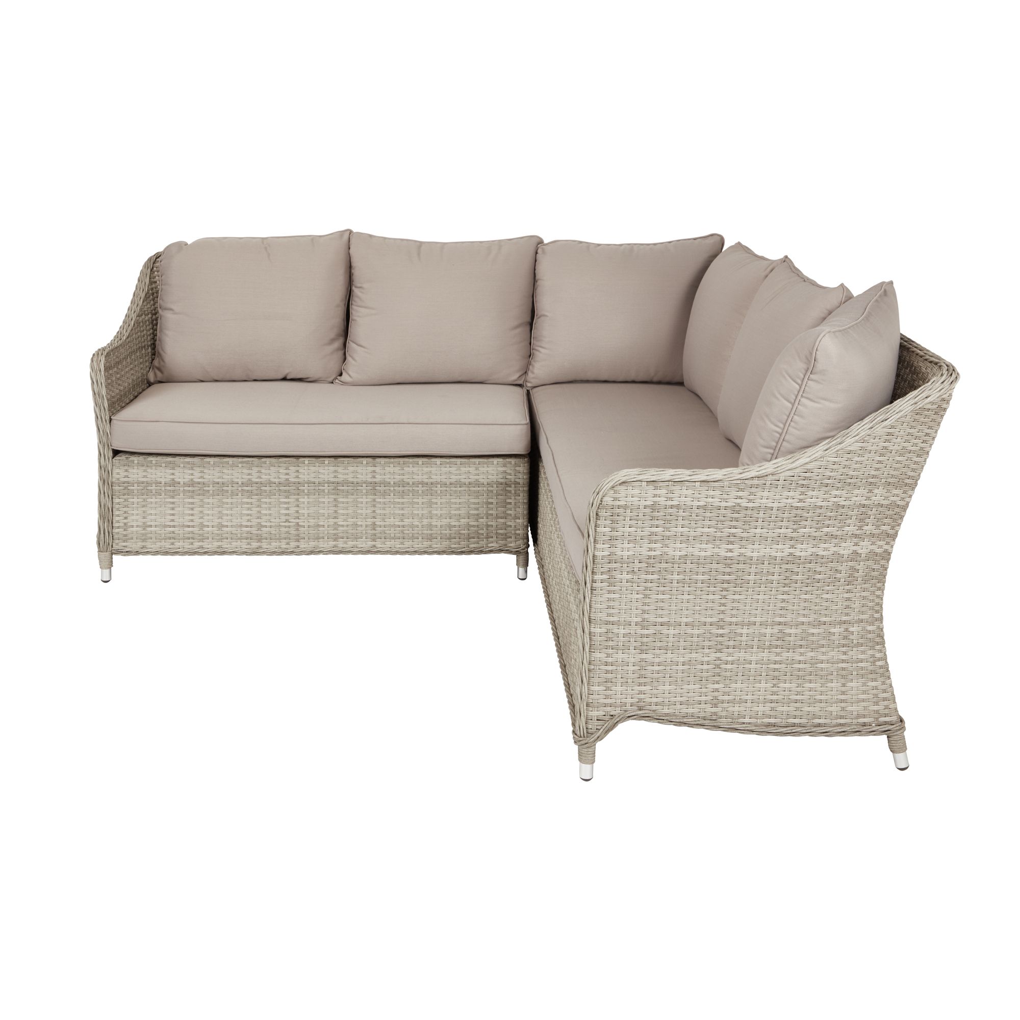 Hamilton Grey Rattan effect 6 seater Coffee set