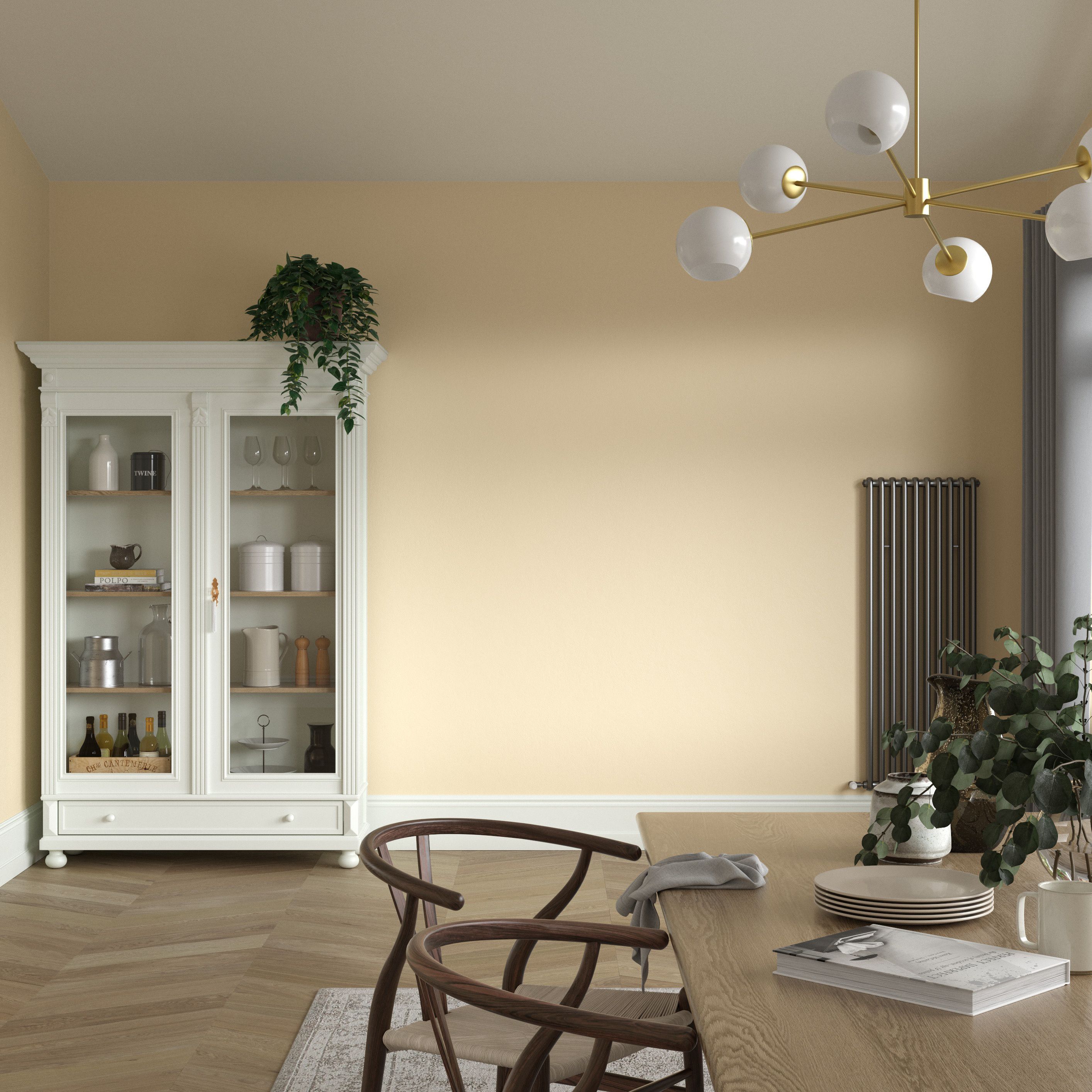 Hammerite Cream Gloss Exterior Metal paint, 750ml