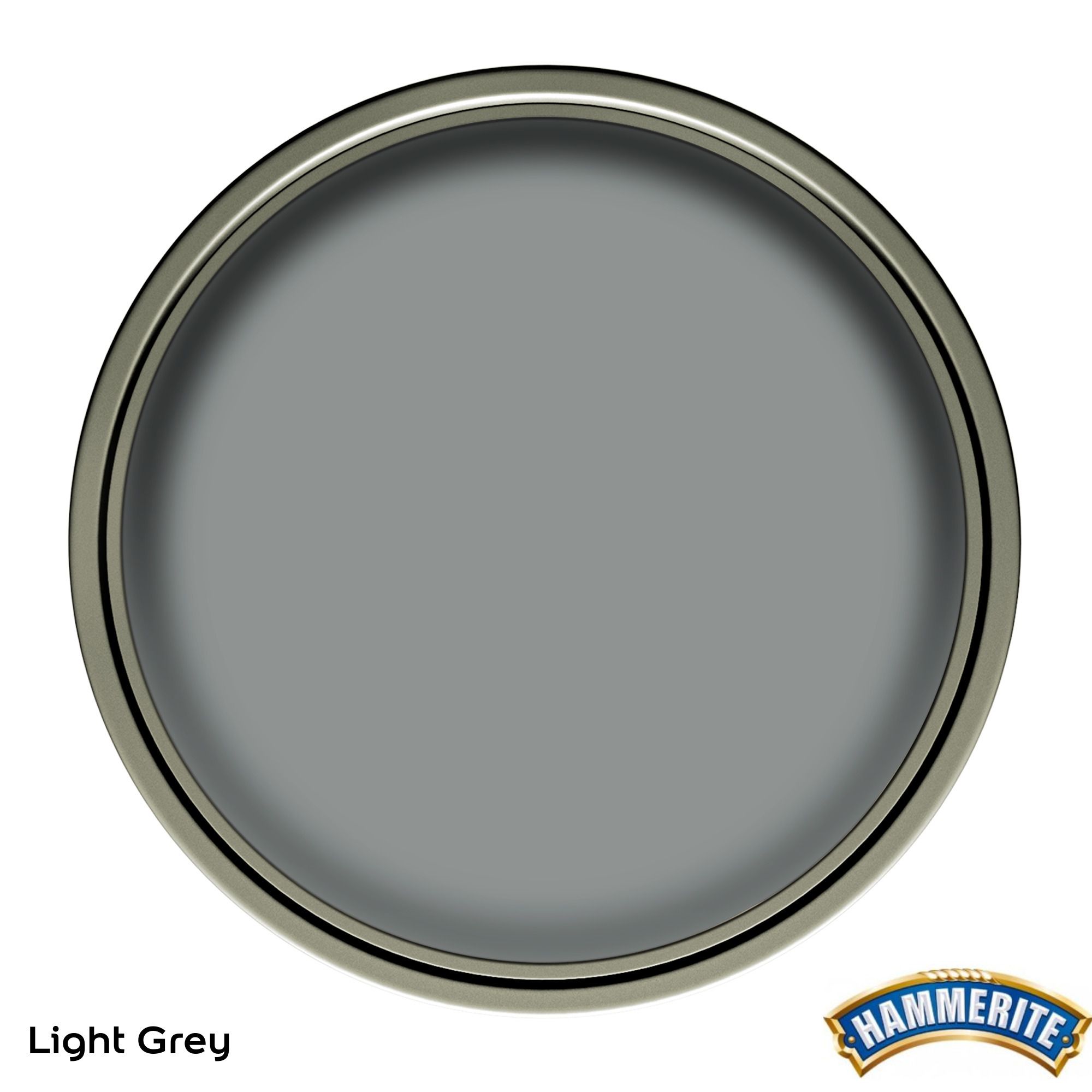 Hammerite Ultima Light Grey Mid sheen Exterior Topcoat Metal paint ...
