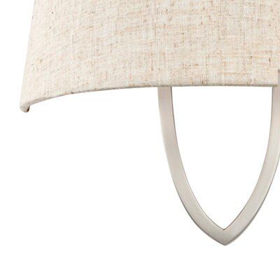 Hampstead Linen effect LED Wall light