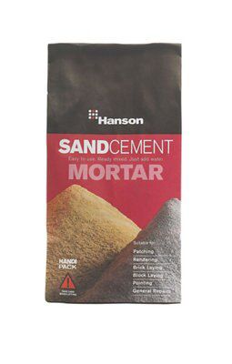 HANSON SAND & CEMENT MORTAR HANDIPACK | DIY at B&Q