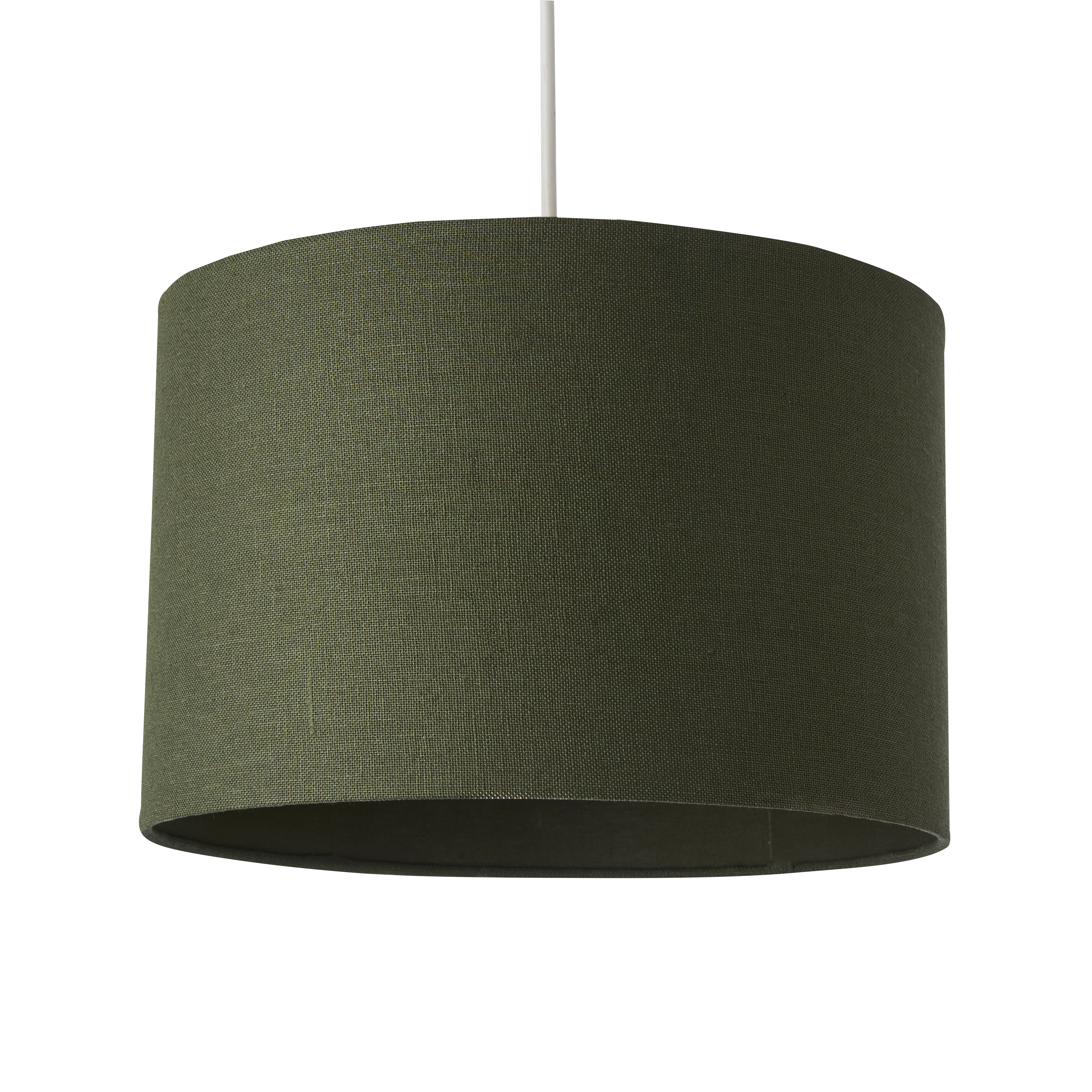 Harbour Studio Ascot Green Cylinder Lamp shade (D)30cm