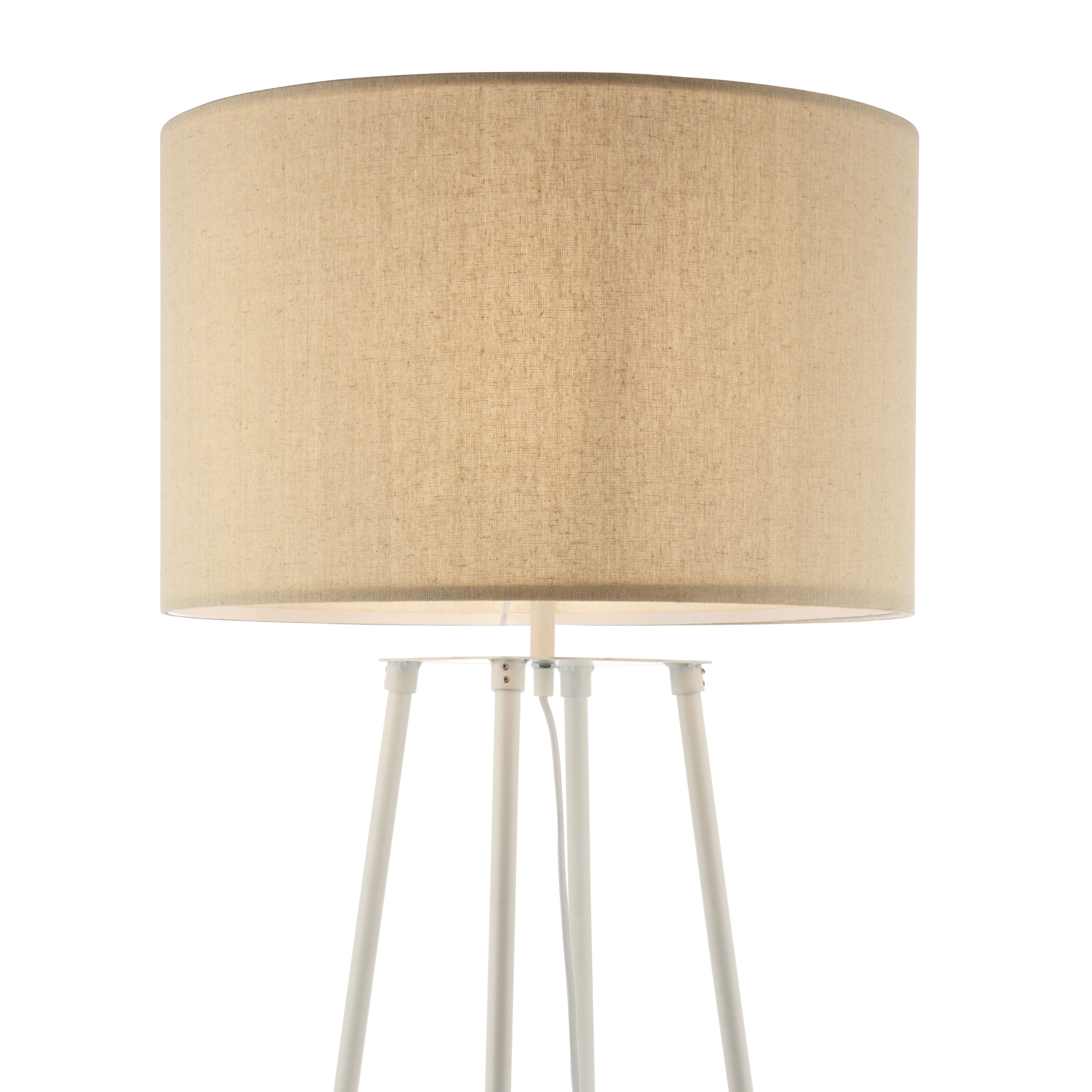 Harbour Studio Triton shelf White Shelf floor lamp