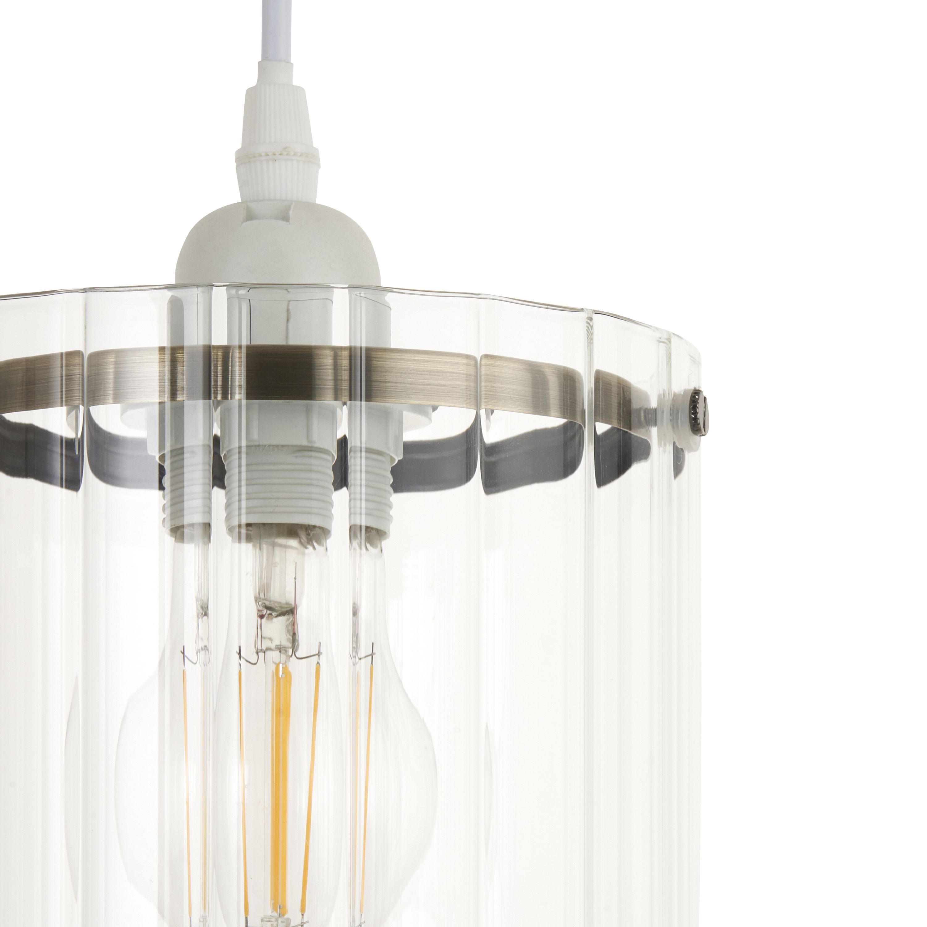 Harbour Studio Weston Clear Cylinder Light shade (D)15cm