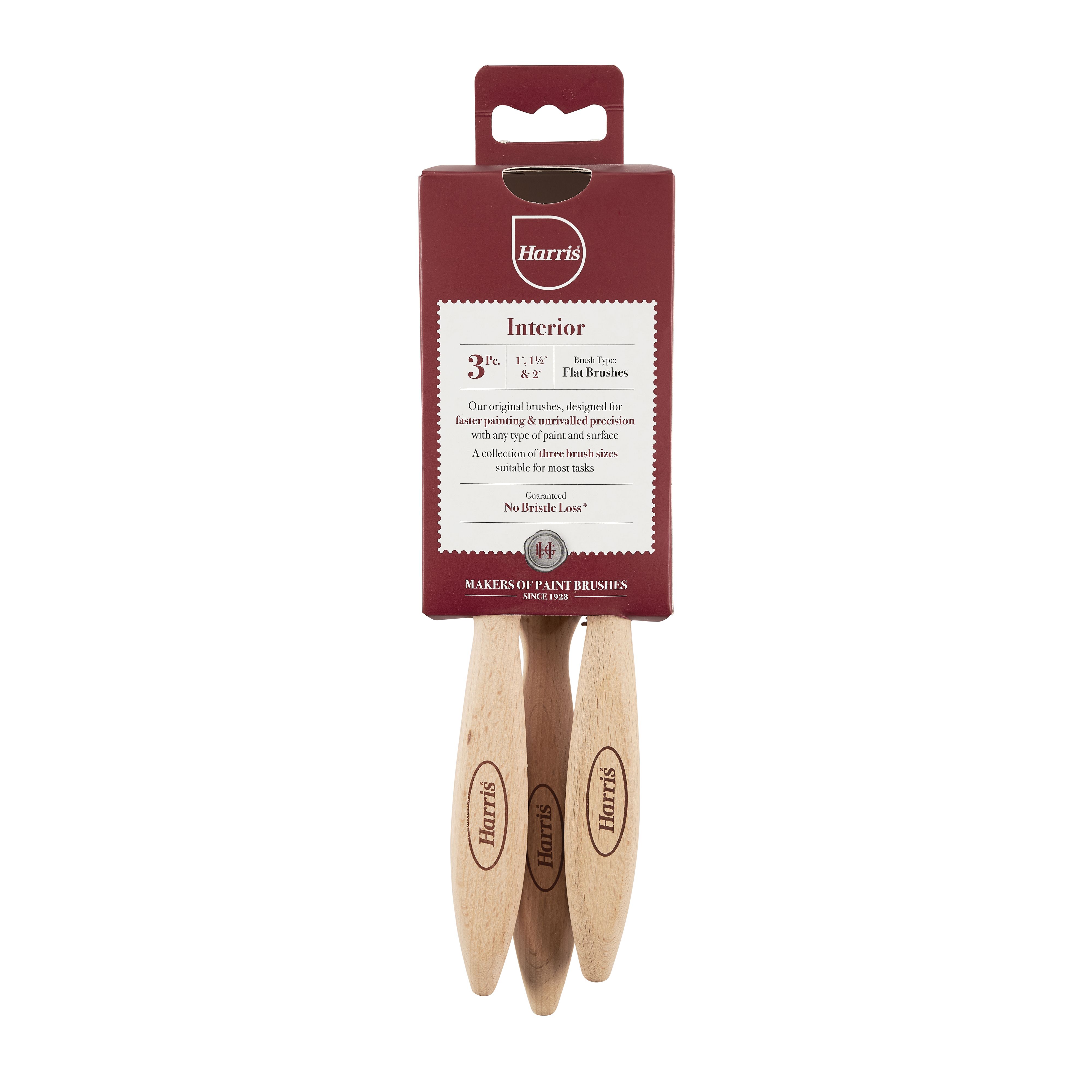 Harris Heritage Interior & exterior Paint brush, Pack of 3