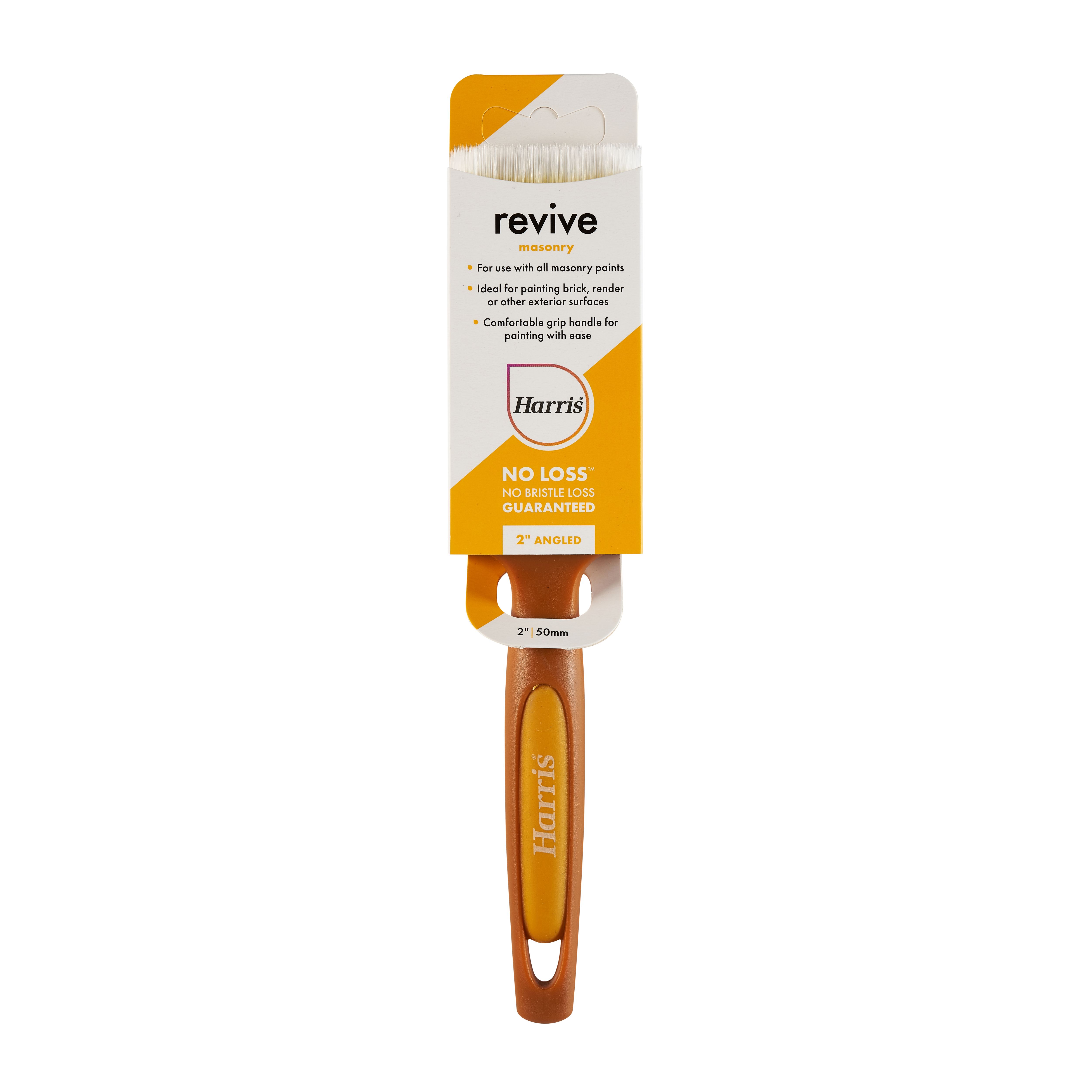 Harris Revive 2" Fine filament tip Soft grip Exterior Flat paint brush