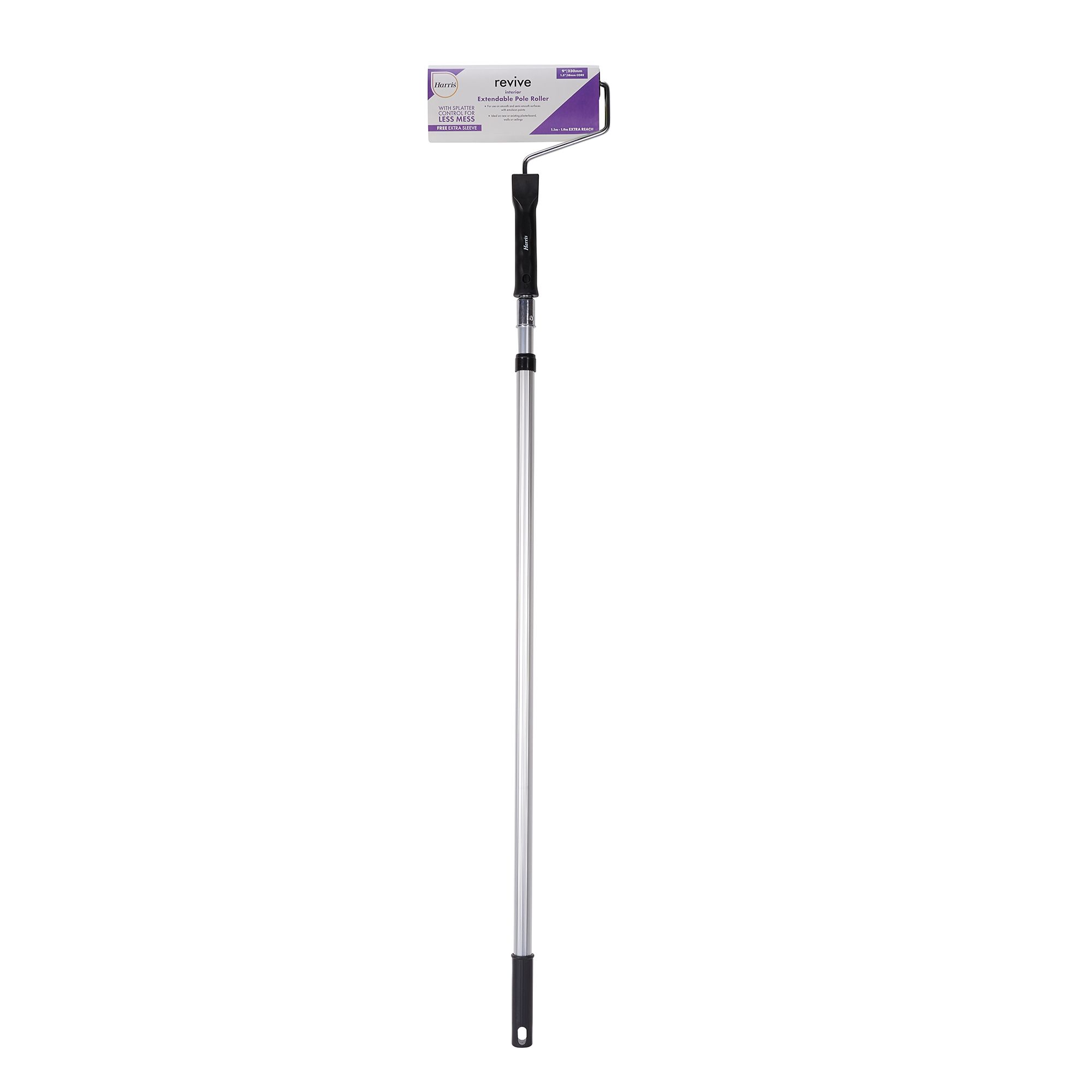 HARRIS REVIVE POLYESTER MEDIUM PILE ROLLER SET, 3 PIECES